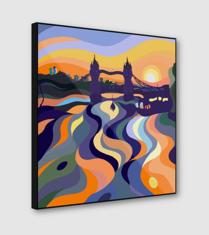 Sarah Fosse, Tower Bridge Sunset - Large | Dalloz Contemporary