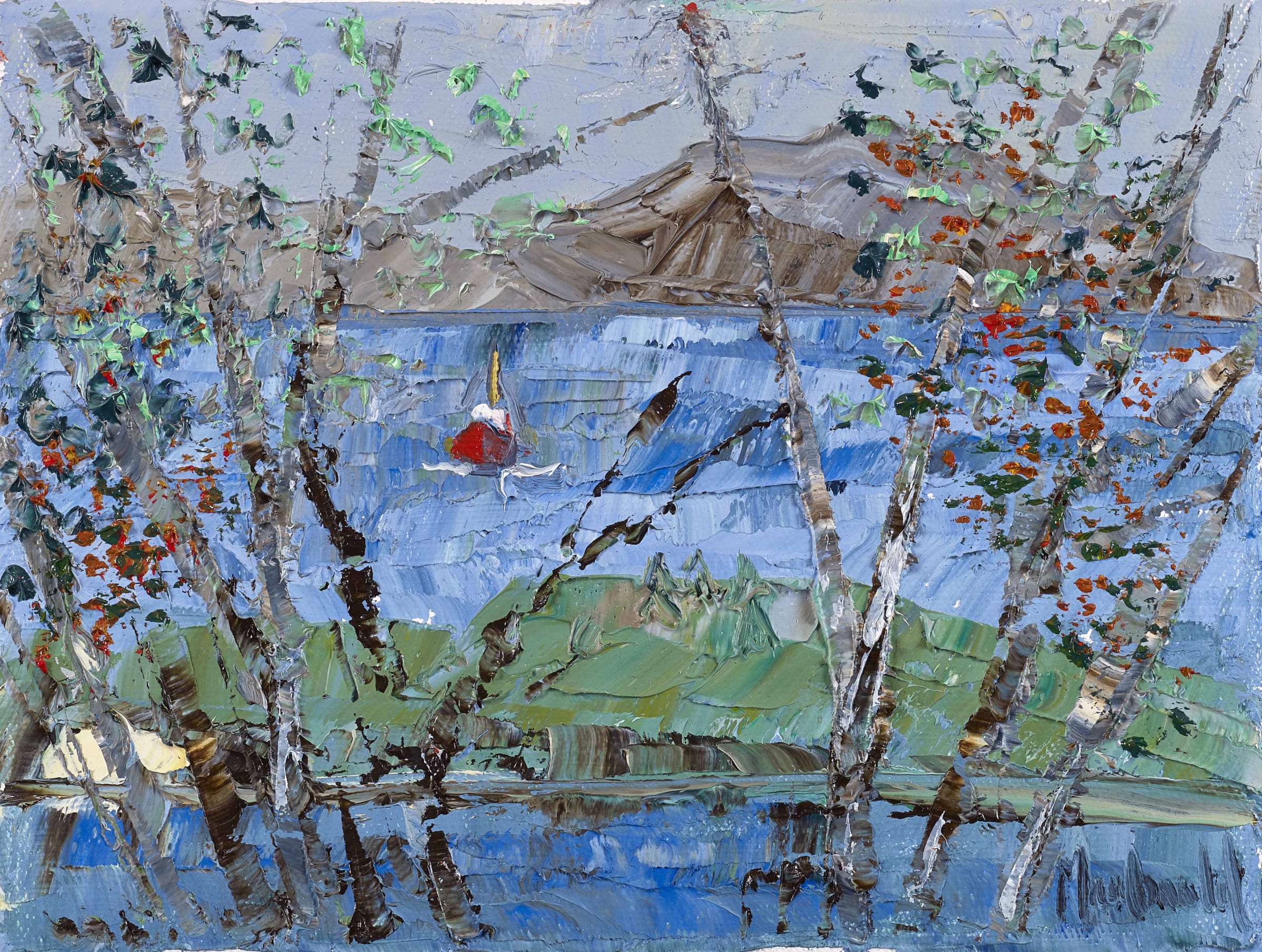 Frances Macdonald, Golden West heading home, October | Portland Gallery