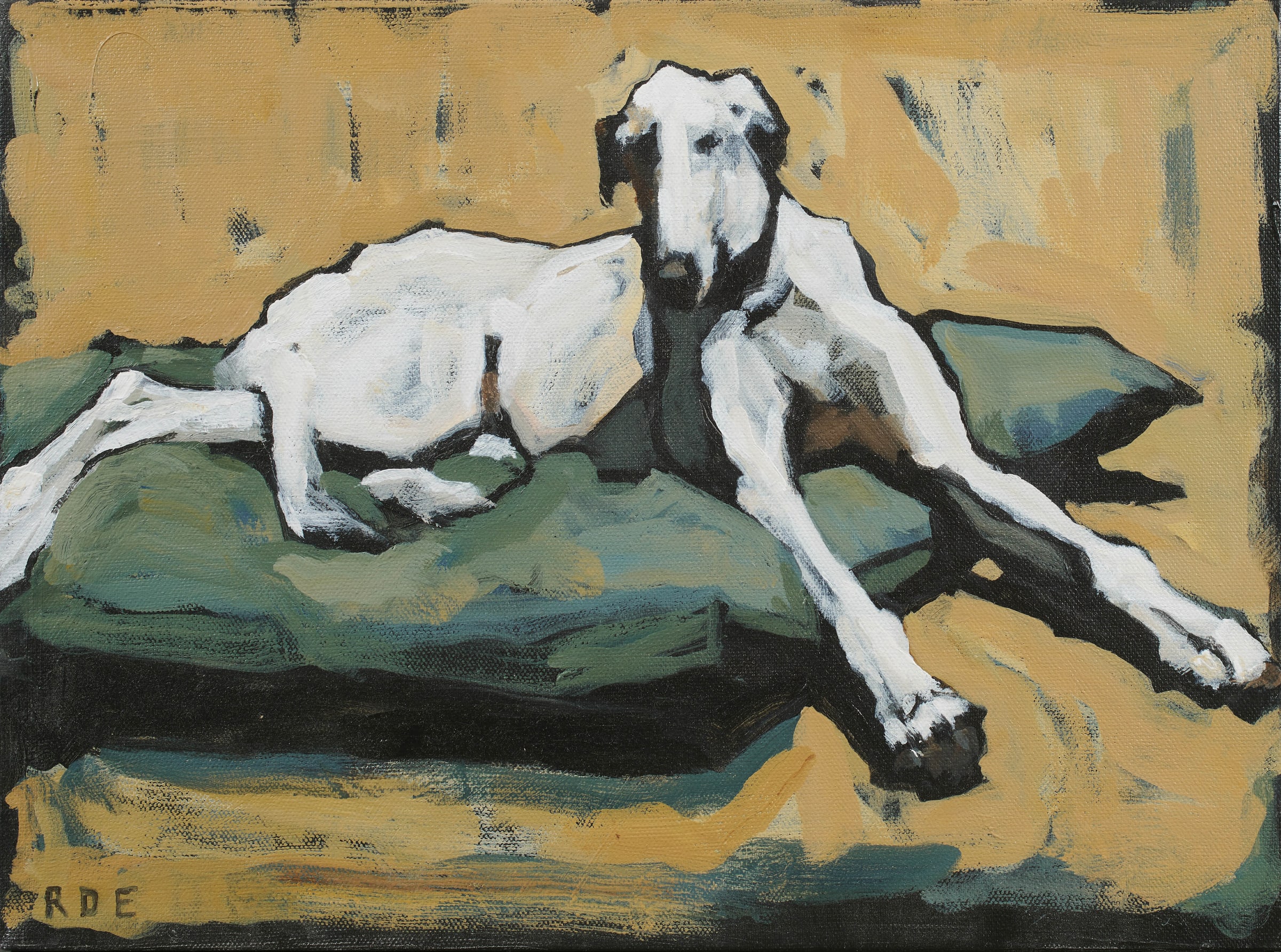 Romy Elliott, White hound | Portland Gallery