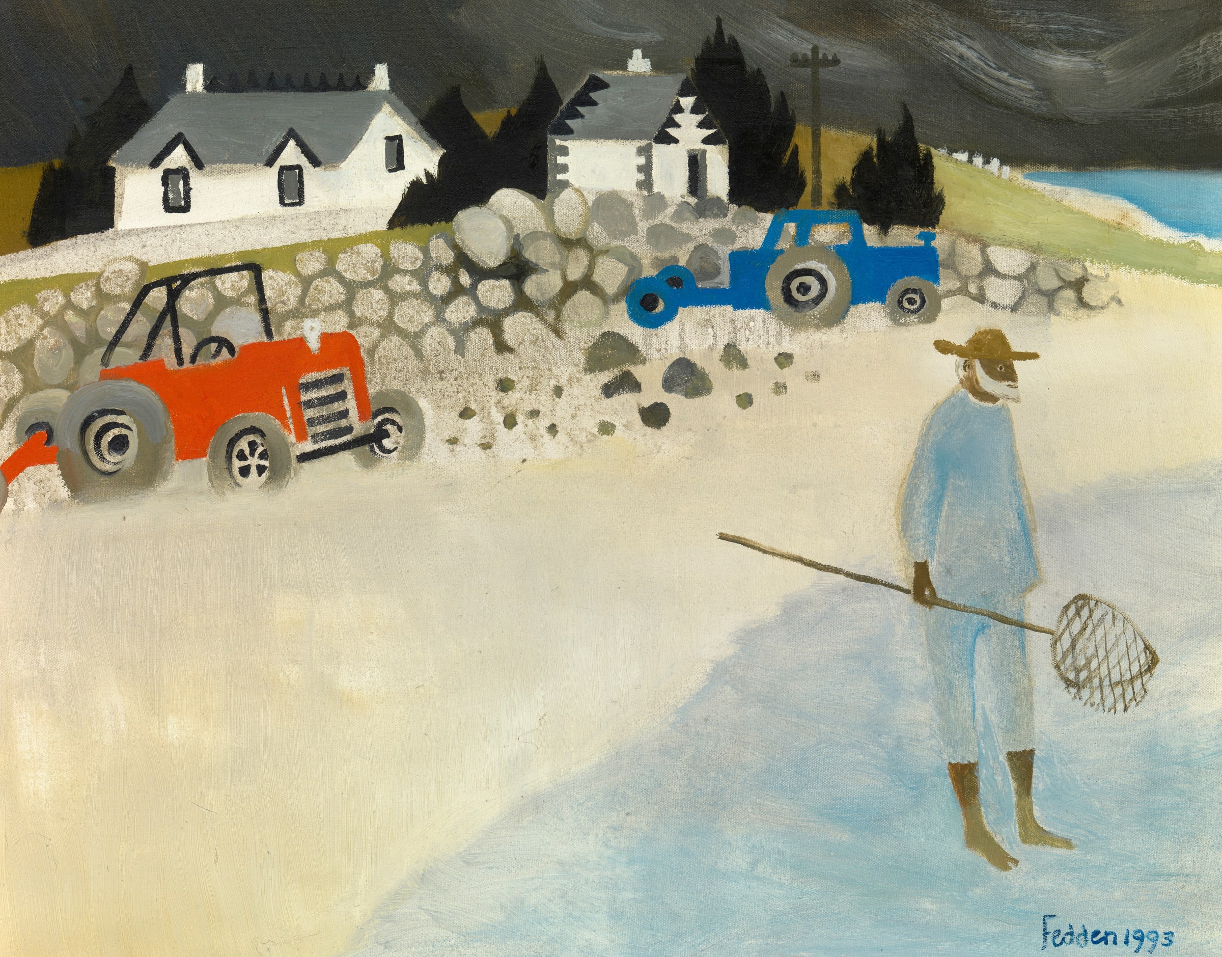 Mary Fedden, Shrimping in Normandy, 1993 | Portland Gallery