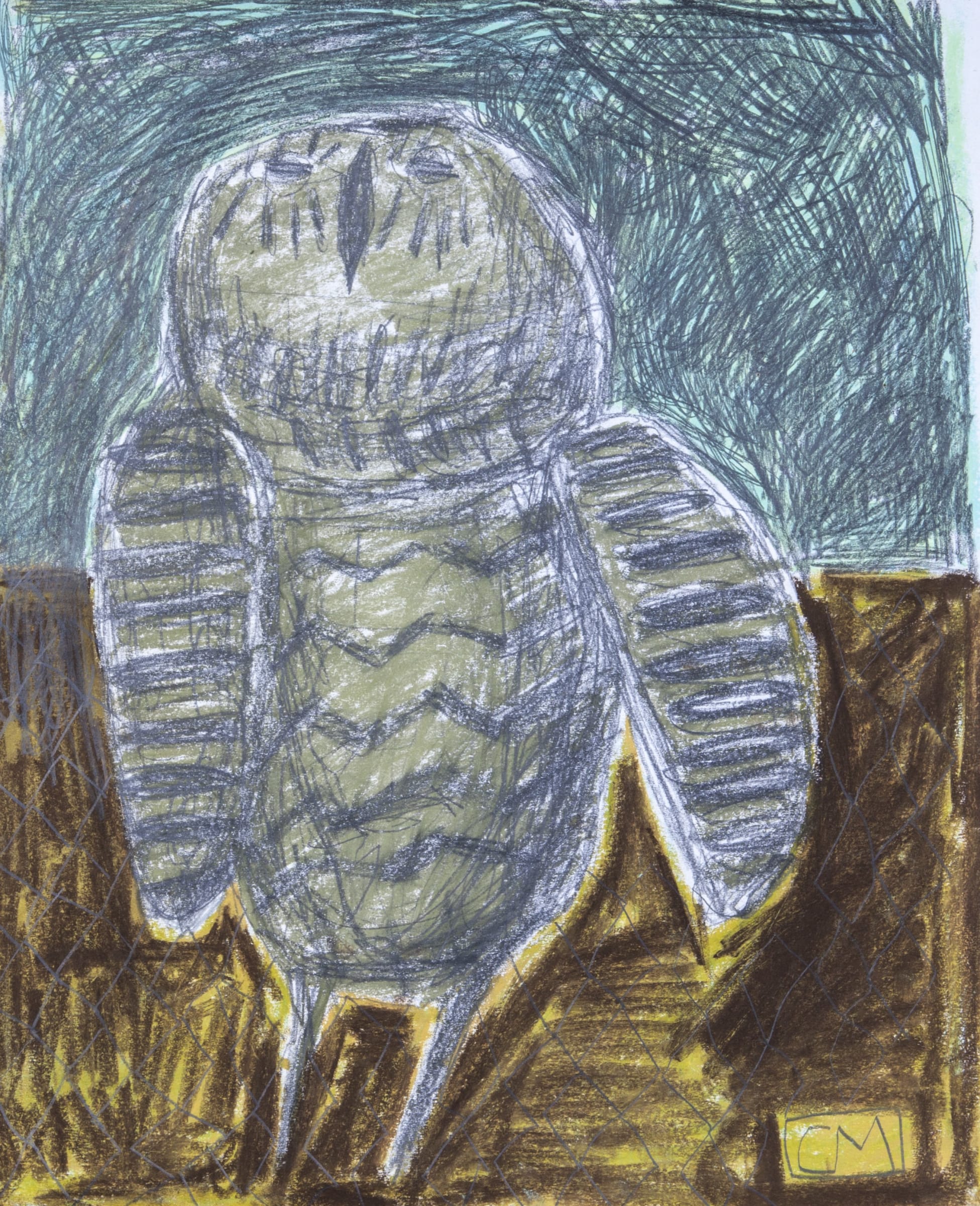 Christopher Marvell, Dancing Owl, 2022 | Portland Gallery