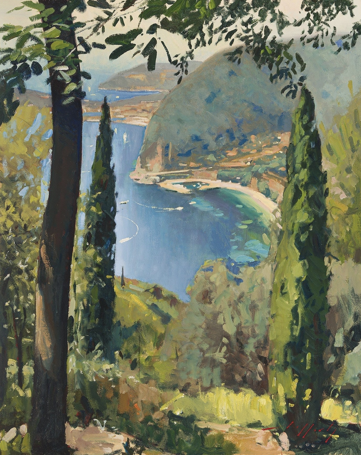 Paul Rafferty, 6. Bay of Eze | Portland Gallery