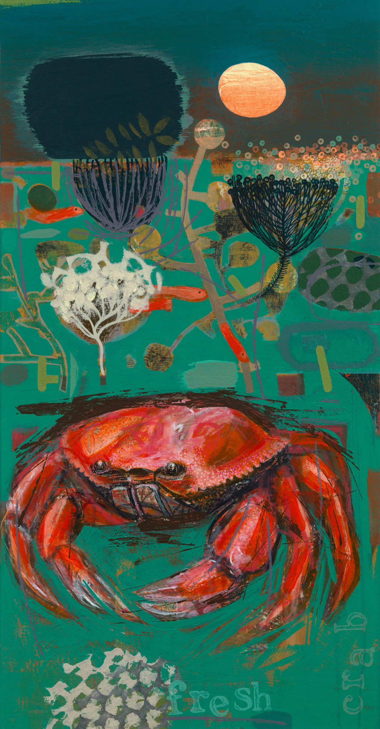 Tom Wood, Fresh Crab, 2024 | Portland Gallery