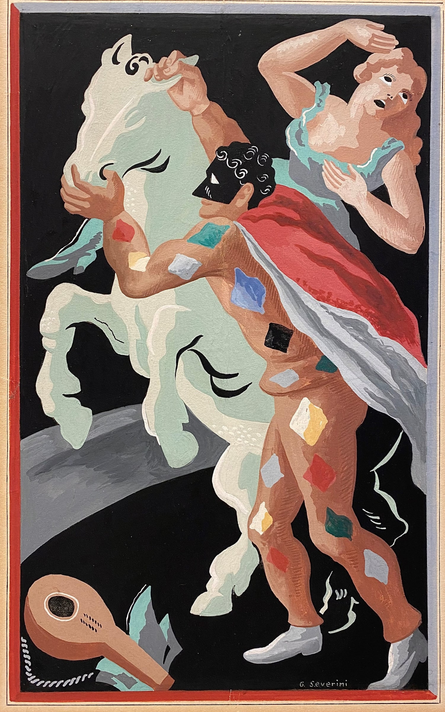 gino severini poster