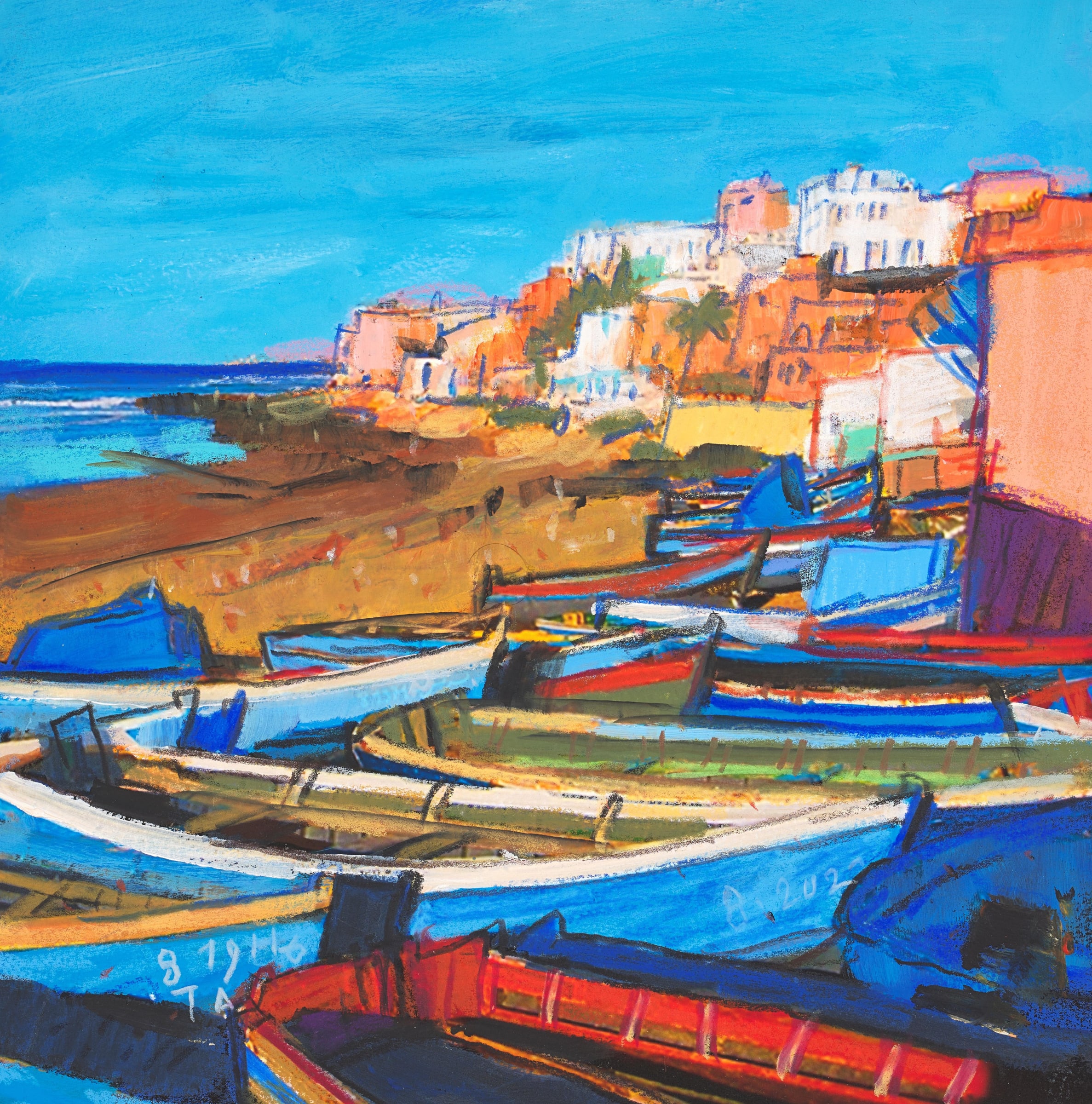 Archie Forrest, 54. Fishing Boats, Taghazout | Portland Gallery