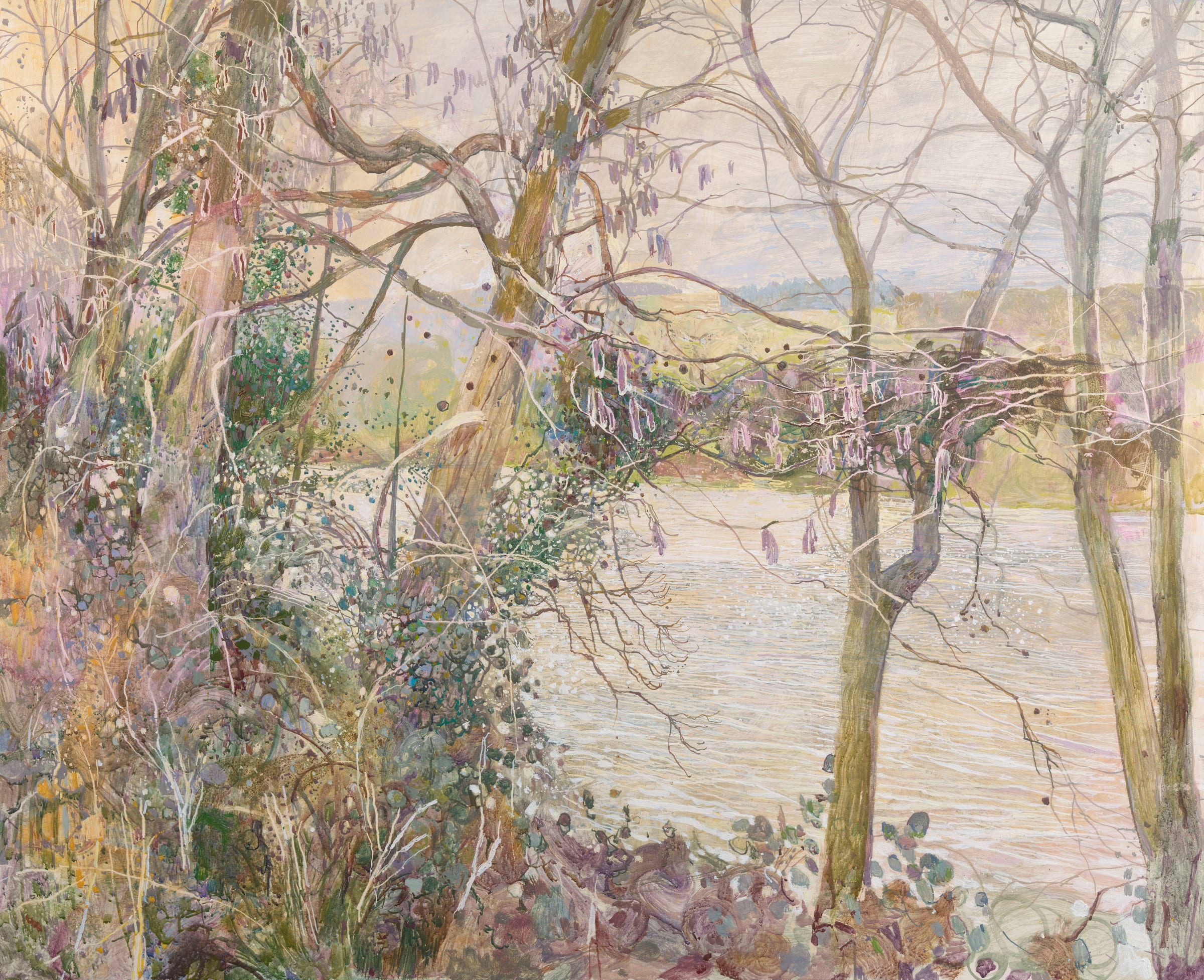 Ruth Stage, Fast Flowing Sunlit River, 2024 | Portland Gallery