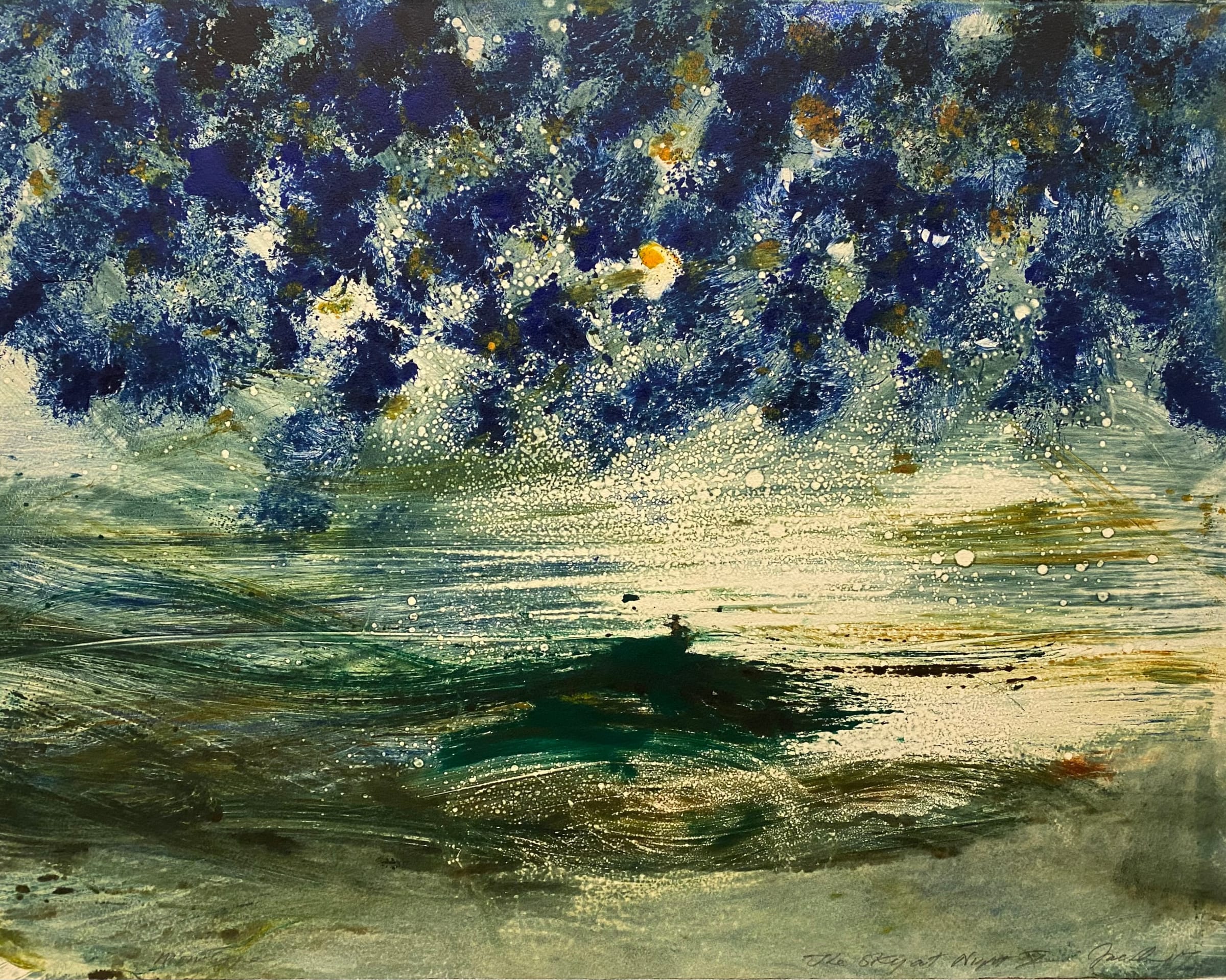 Bill Jacklin, The Sky at Night X, 2017 | Portland Gallery