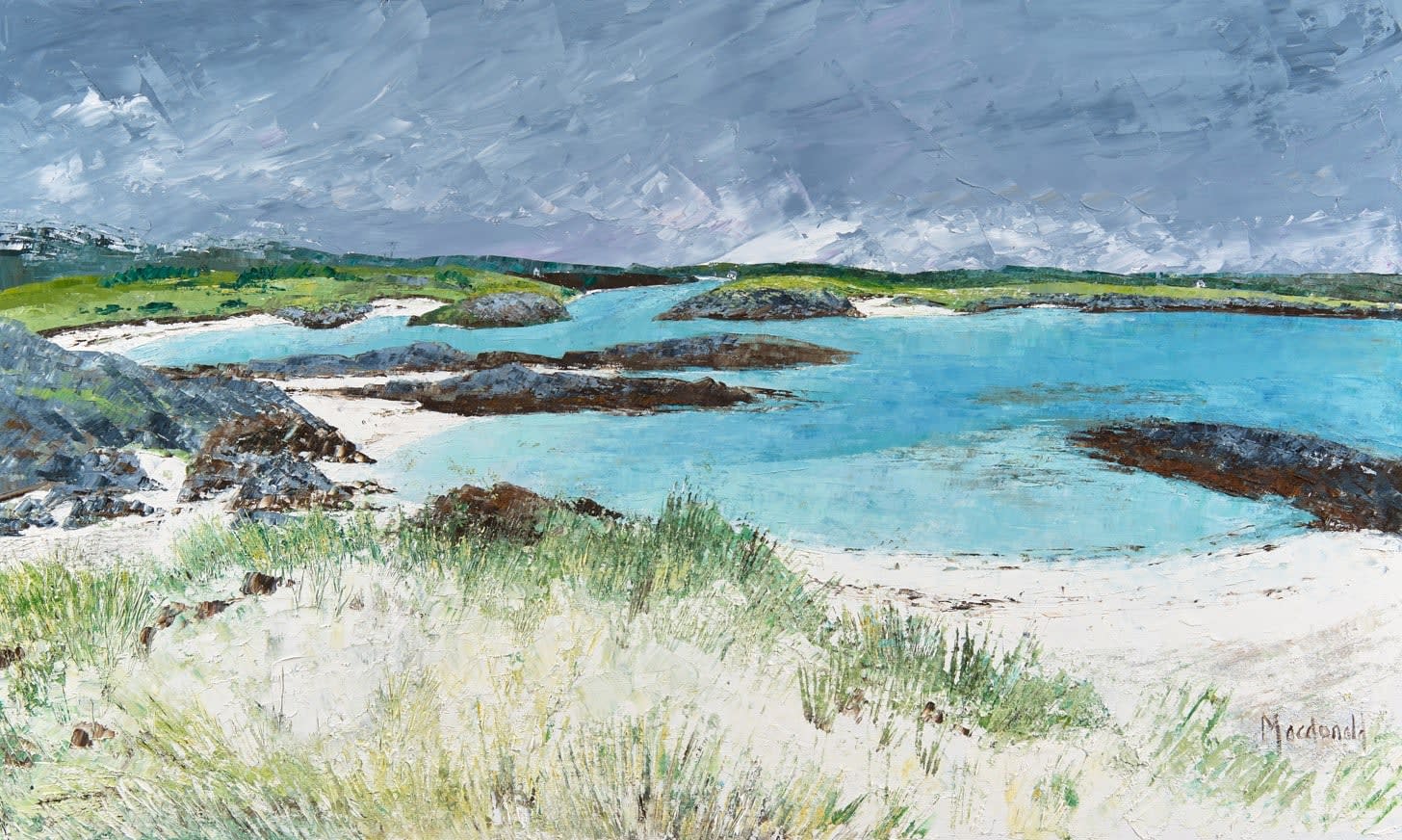 Frances Macdonald, 3. Sandy Coves & Sand Dunes, Traig Beach, Arisaig ...