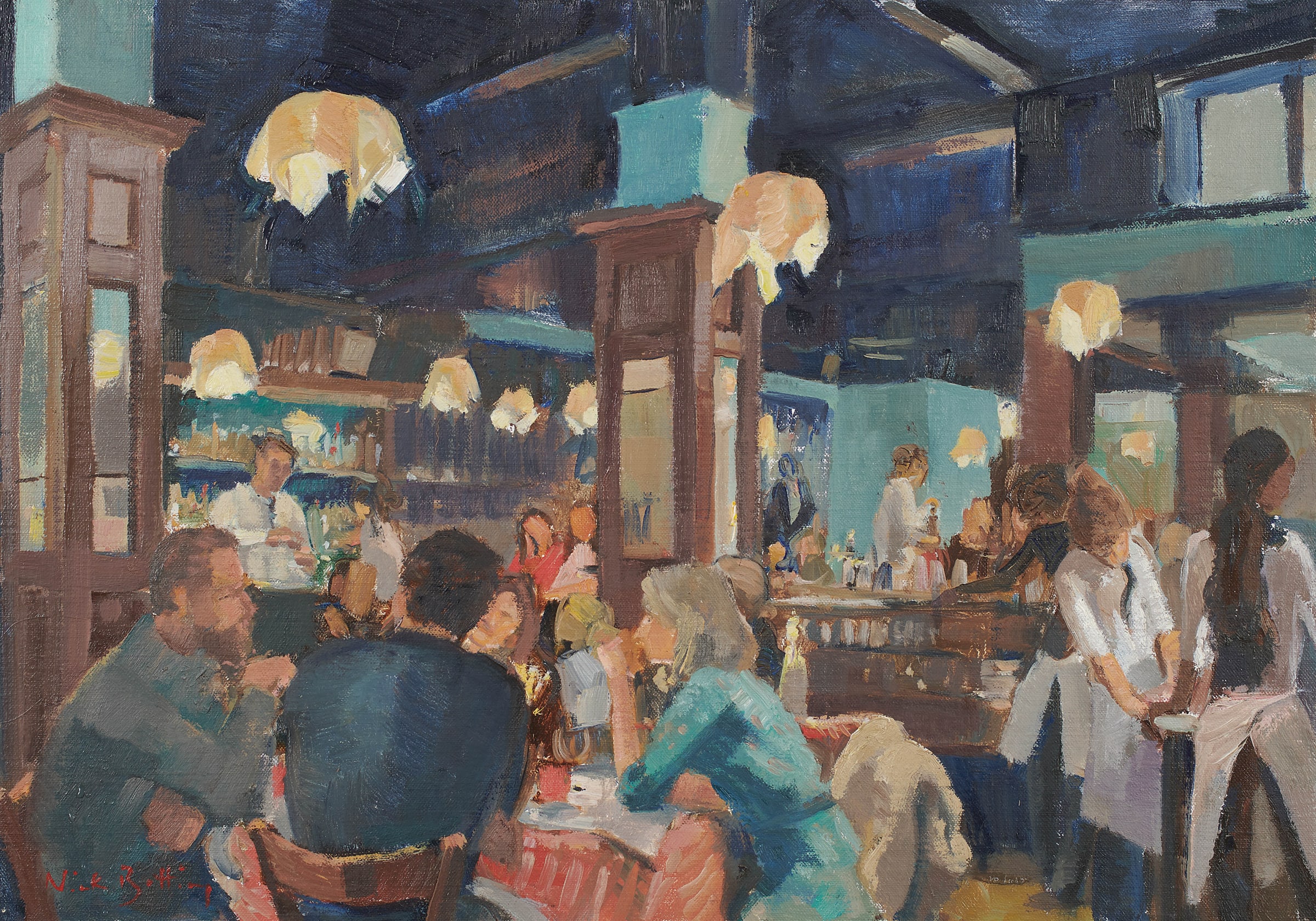 Nick Botting, Brutto, the Long Lunch | Portland Gallery