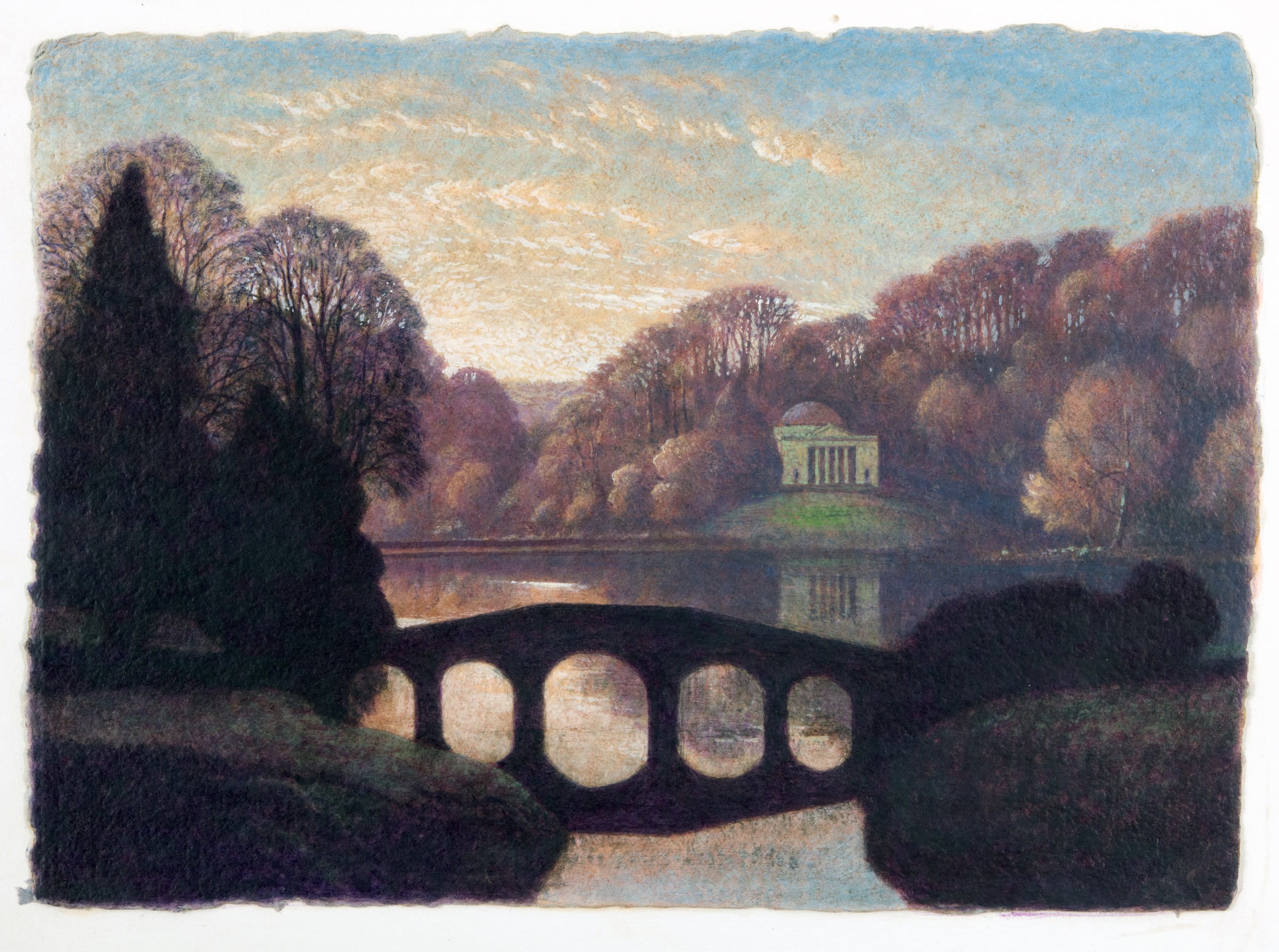 James Lynch, Stourhead, Winter, 2024 | Portland Gallery