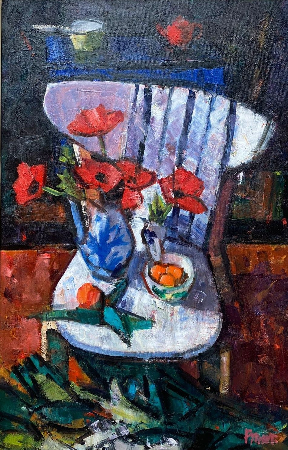 Archie Forrest, Old Glasgow Jug on an Ikea Chair, 2021 | Portland Gallery