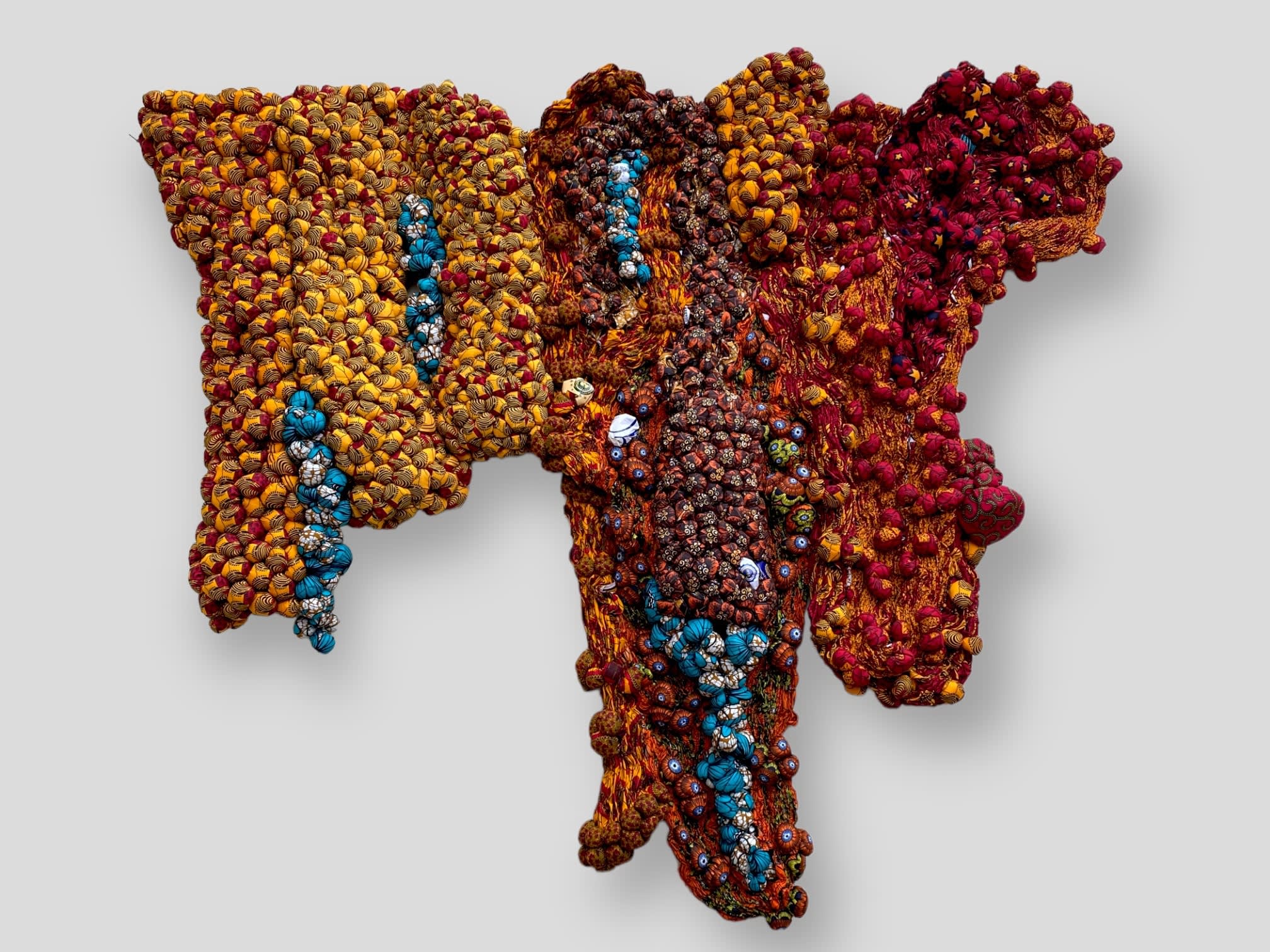 Samuel Nnorom, Flying on Each Other Wings, 2023 | Galerie REVEL