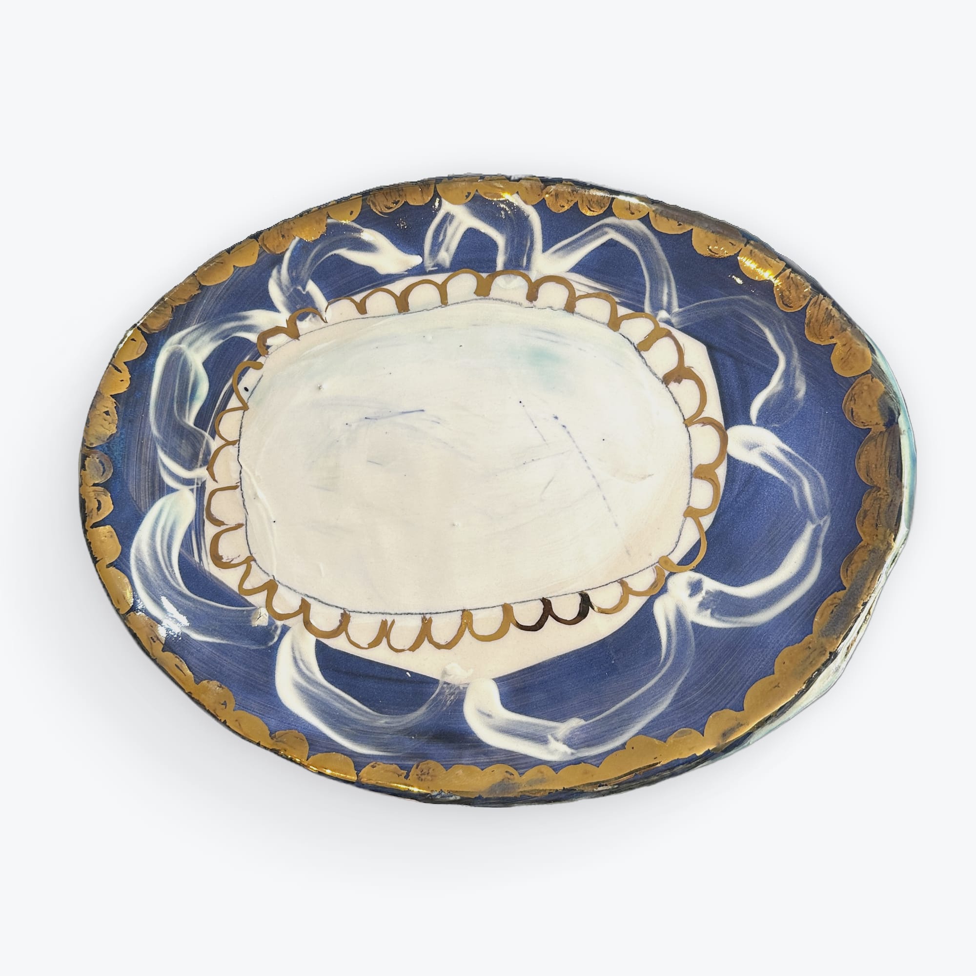 Louise Kaye, Oval Daisy Plate, 2025 | Prince & Pilgrim