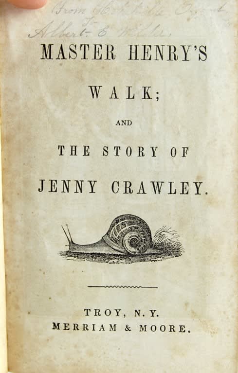 Master Henry's Walk; And the Story of Jenny Crawley, (1857) | Philip ...