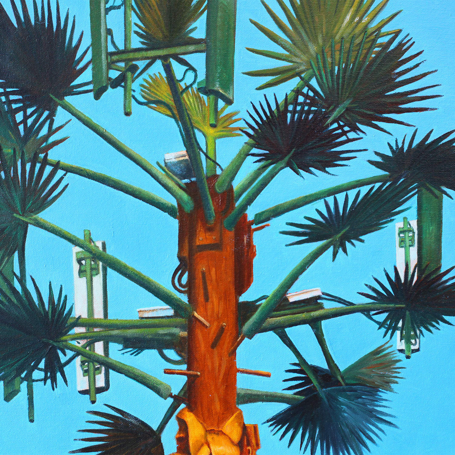 Perry Vásquez, Deep Blue Day, 2021 | Quint Gallery