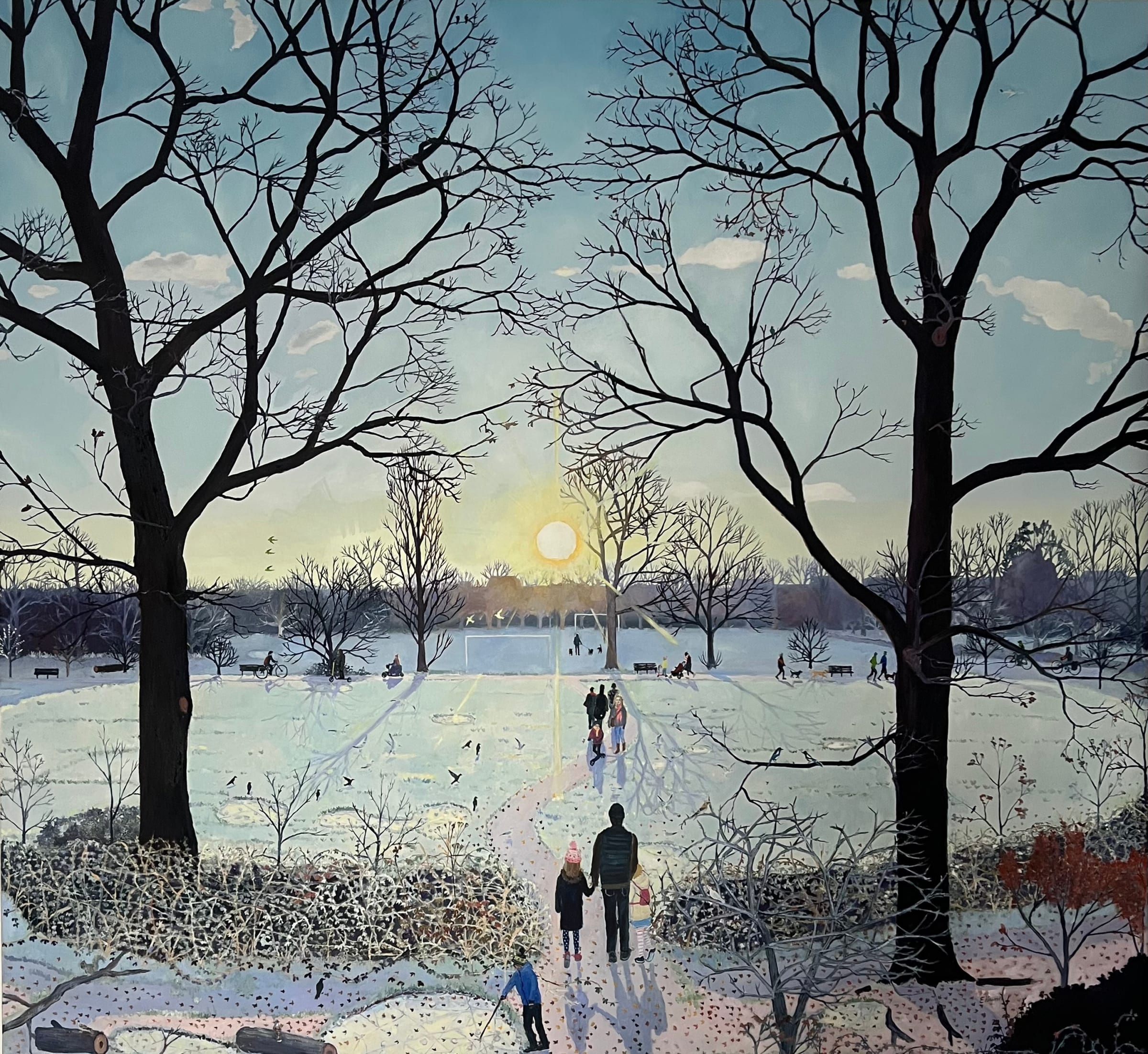 Emma Haworth, Winter Sun, 2025 | Rebecca Hossack Art Gallery
