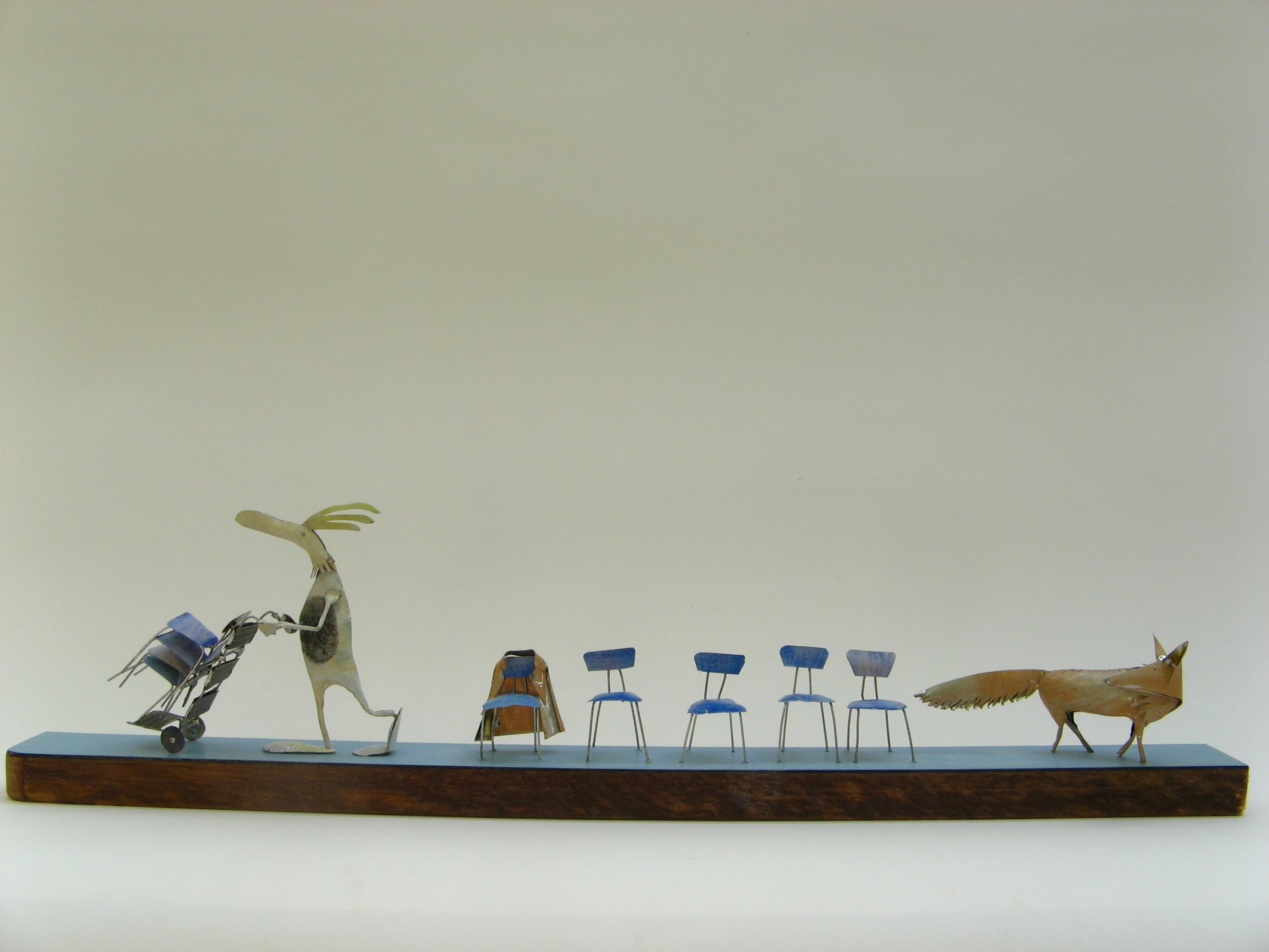 Lucy Casson, Fox and Sac Barrow, 2016 | Rebecca Hossack Art Gallery