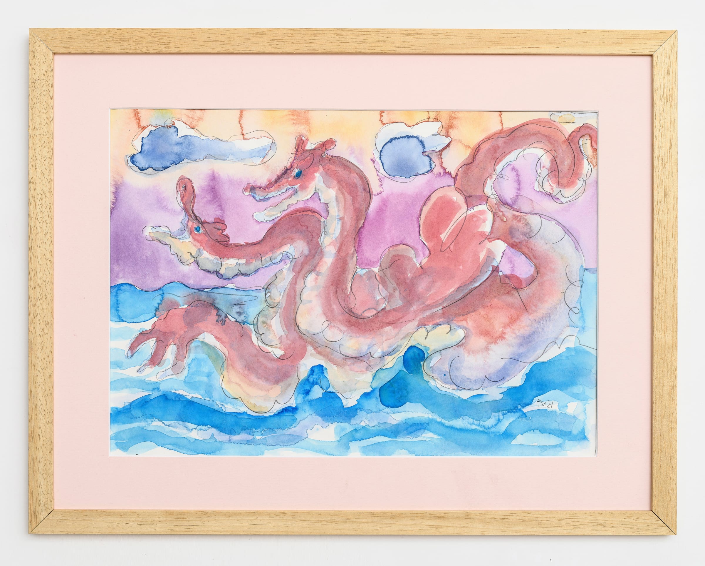 Flaminia VERONESI, Draghi Rosa, 2021 | Richard Saltoun
