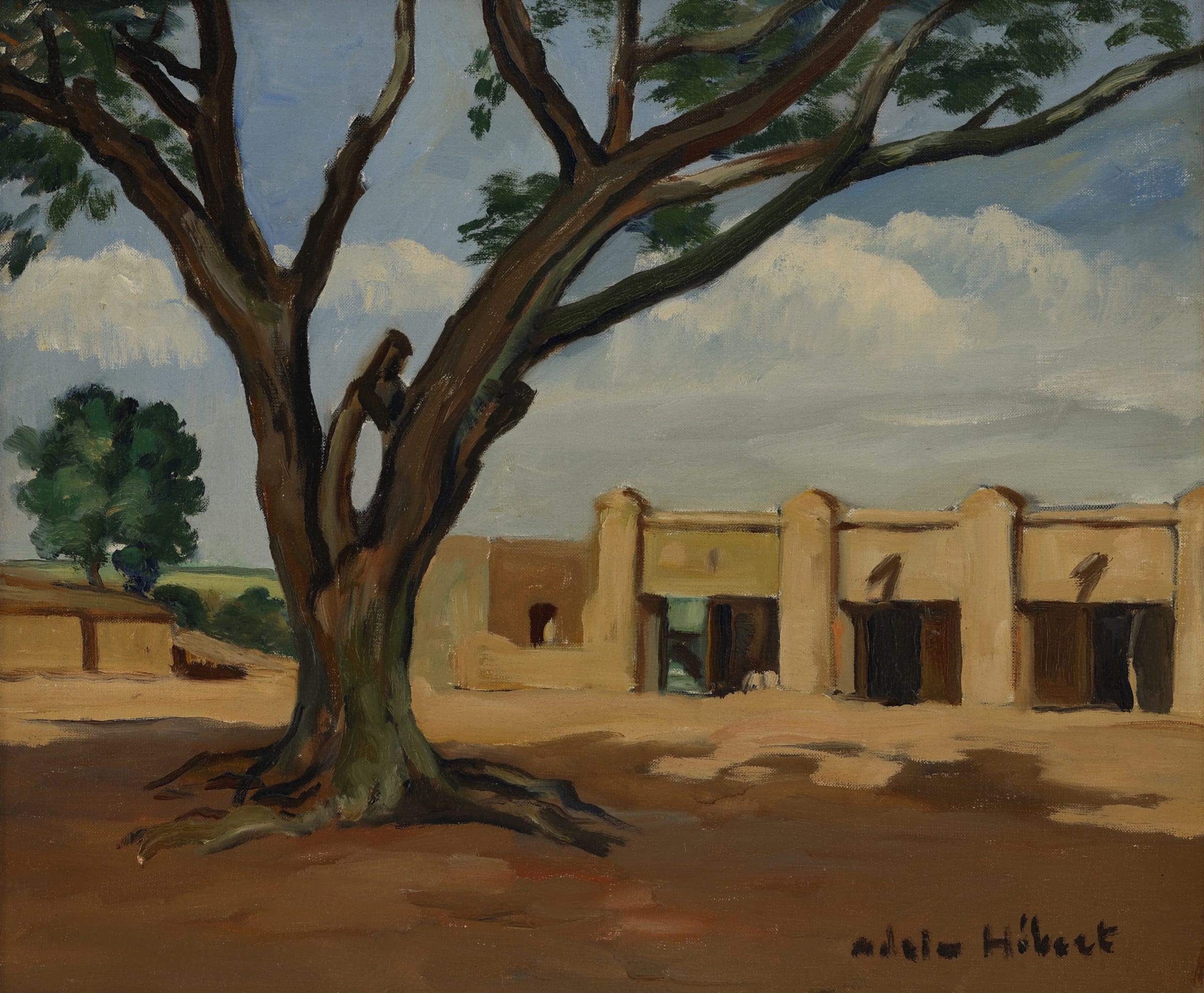 Adrien Hebert, Maison derrière l'arbre, c 1956 | Rookleys