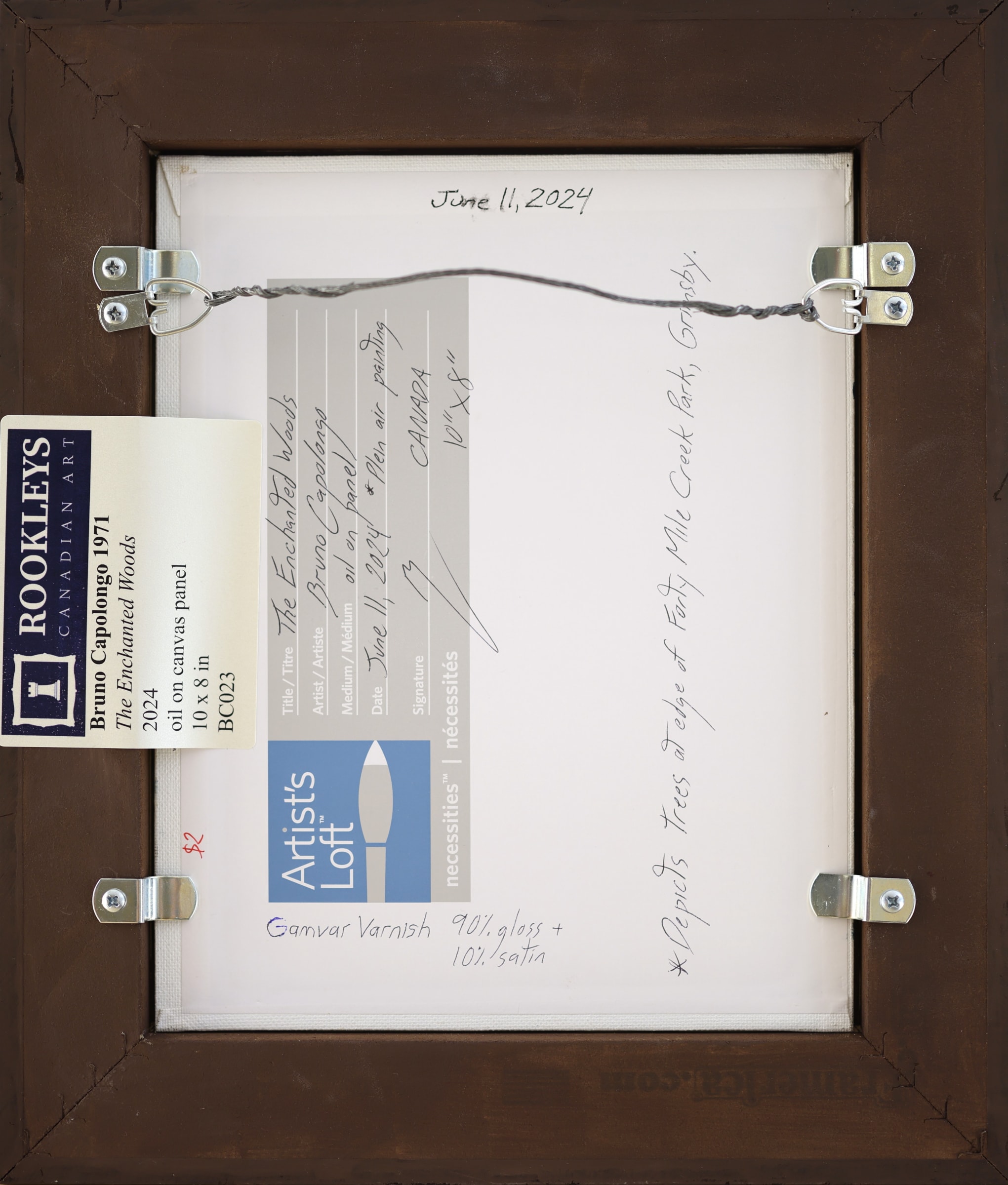 Bruno Capolongo, The Enchanted Woods, 2024 | Rookleys