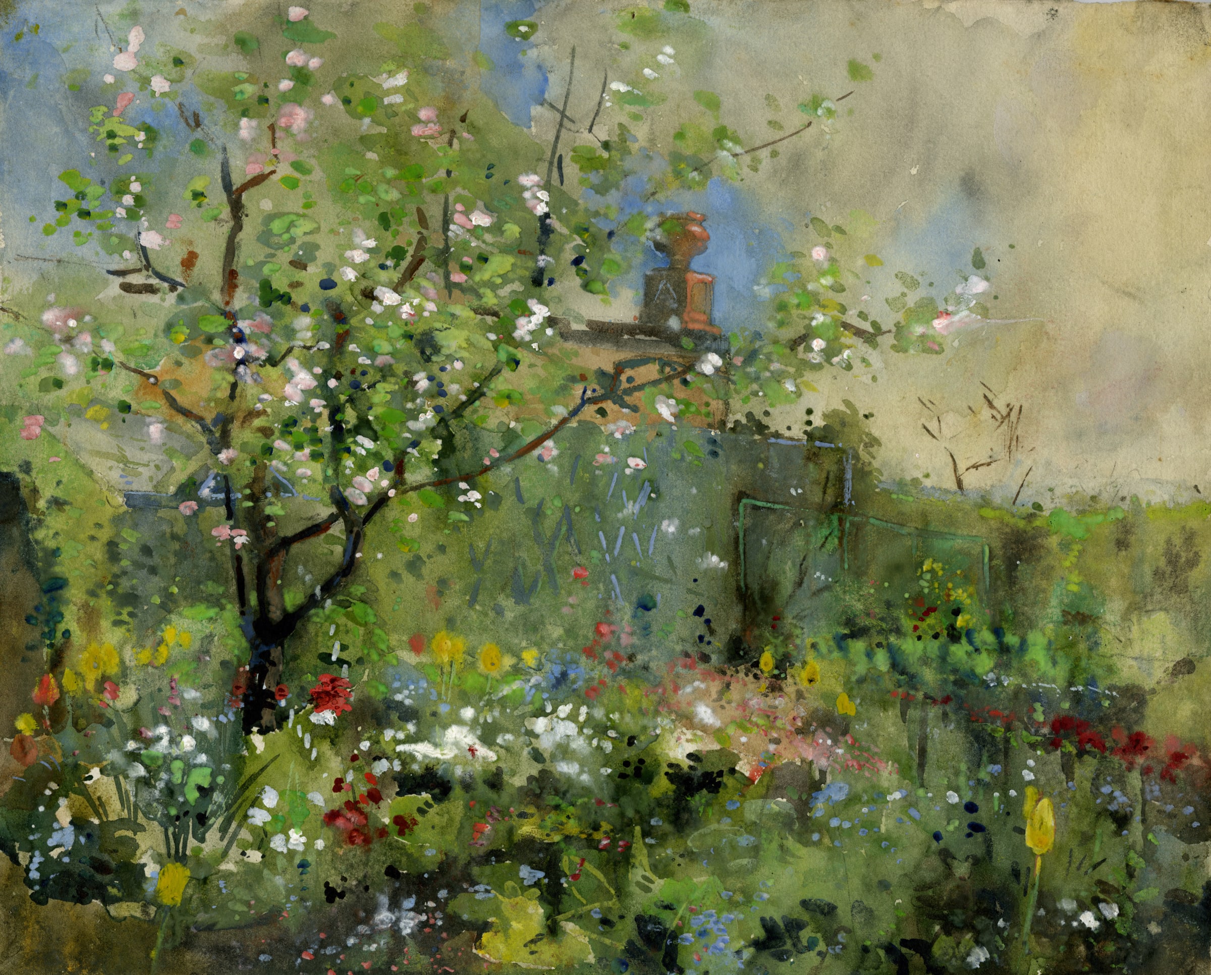 William Gillies RSA, Daker’s Garden, c. 1916 | Royal Scottish Academy