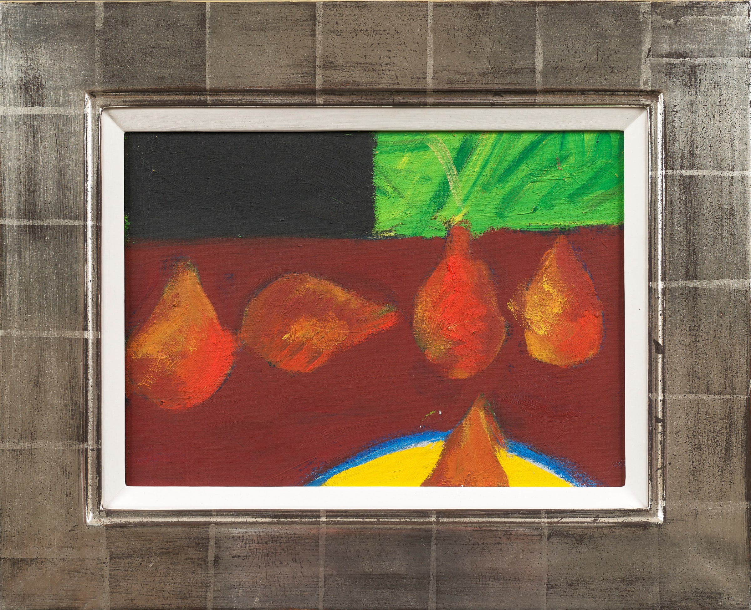 John Houston RSA, Pears on a Yellow Plate | Royal Scottish Academy