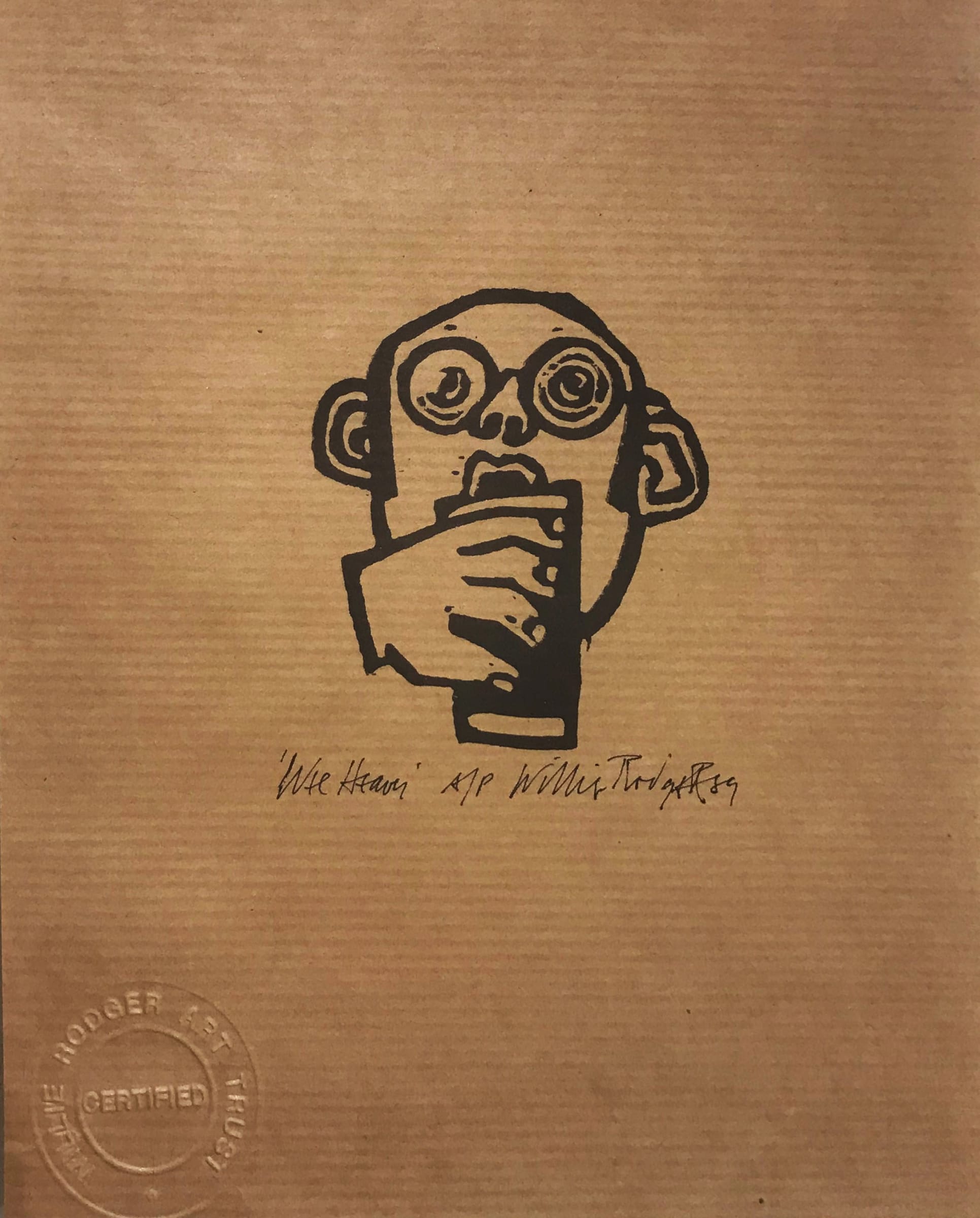 Willie Rodger RSA, Wee Heavy, 1989 | The Academicians' Gallery