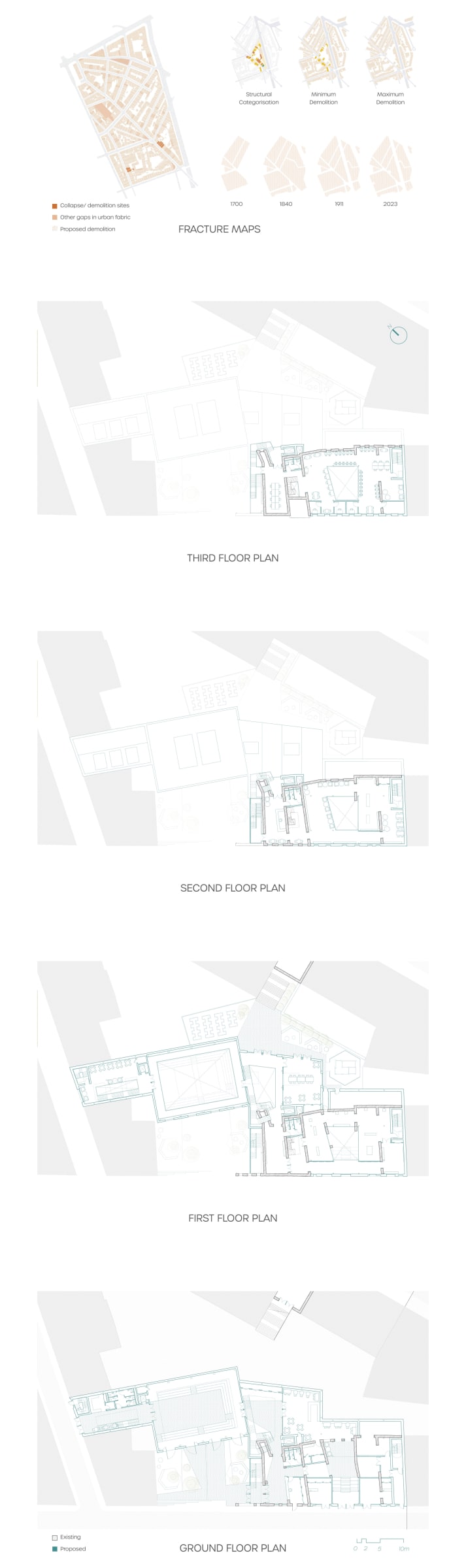 Emily Morgan, Site Analysis and Floor Plans, 2024 | Royal Scottish Academy