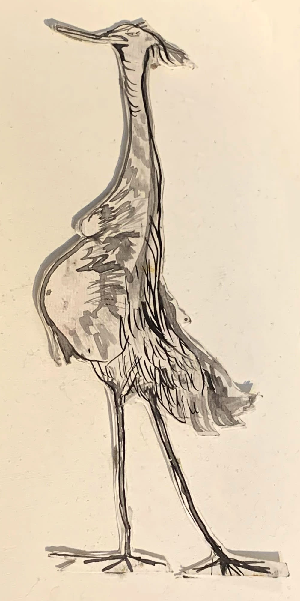 Madeleine Wood, Bird (small cut out) | Royal Scottish Academy