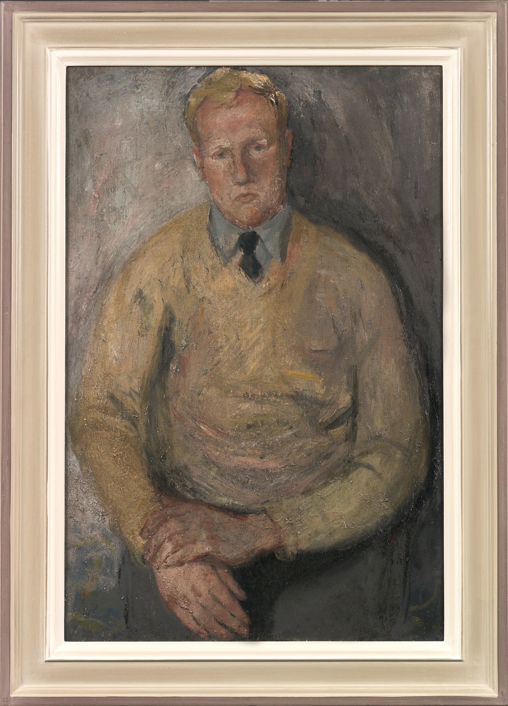 Elizabeth Blackadder RSA, Untitled (Portrait of John Houston), Circa ...