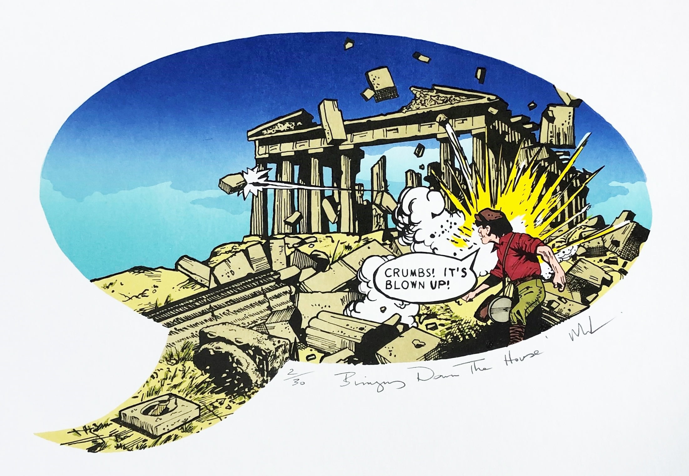 David Mach HRSA, Bringing Down the House | Royal Scottish Academy