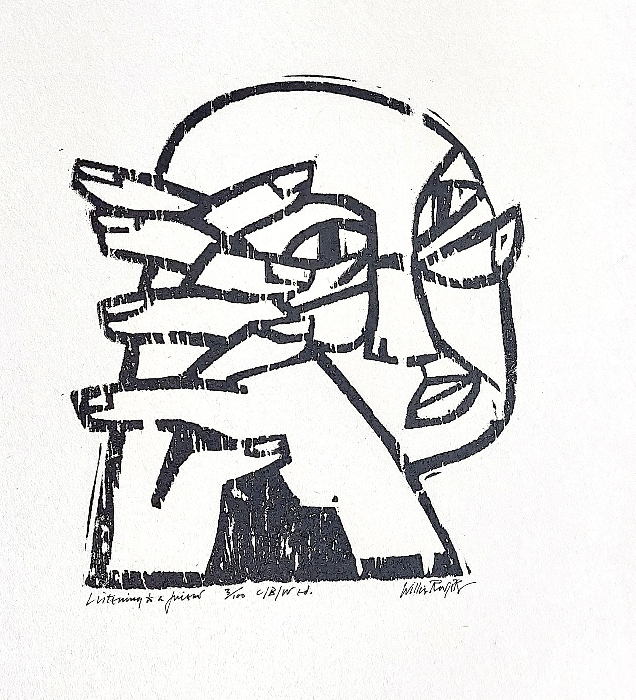 Willie Rodger RSA, Listening to a Friend | The Academicians' Gallery