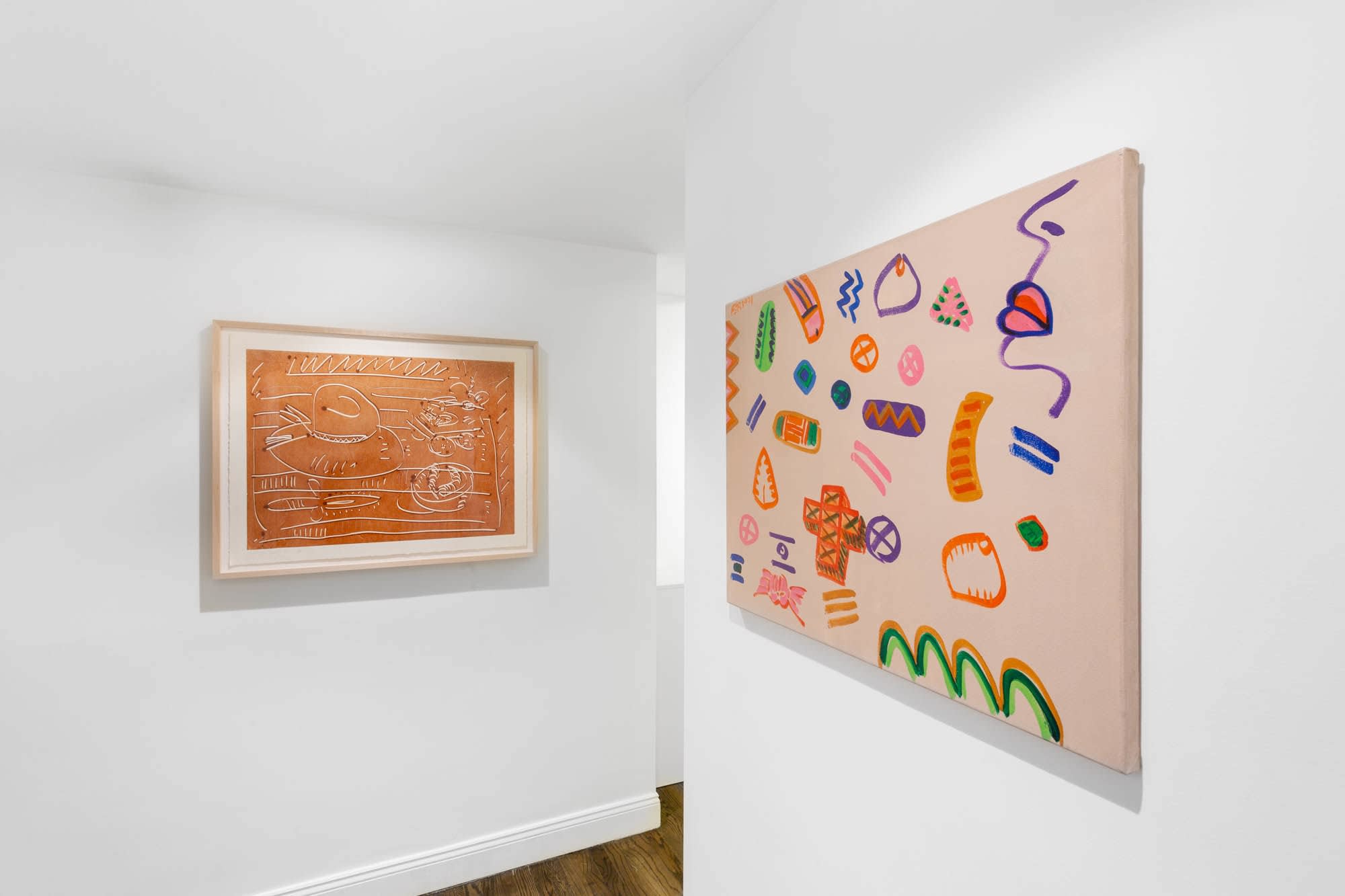 Frank Romero, Pingo and Knife, 1989 | Ruiz-Healy Art