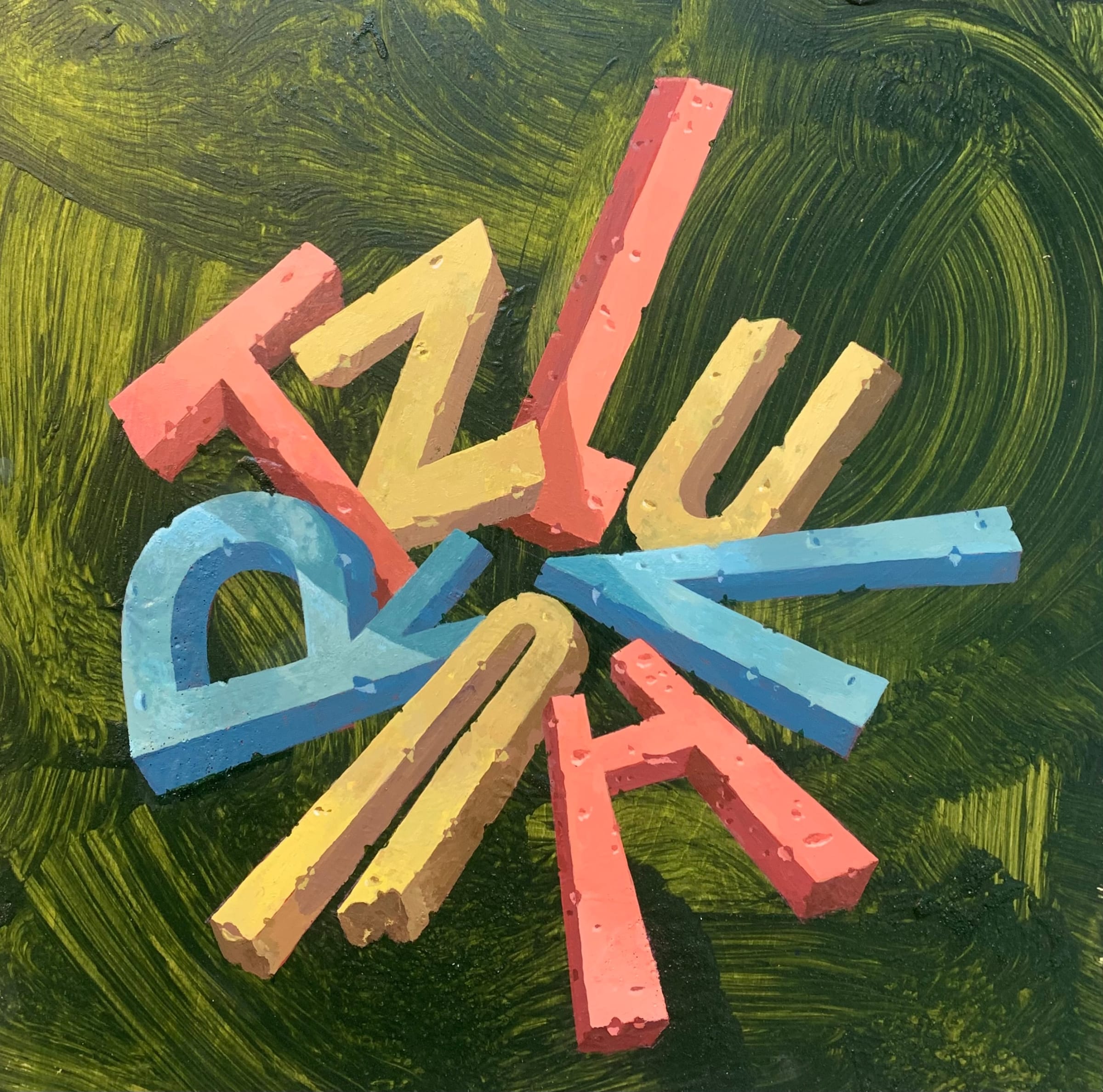 Wayne White, Luv Hurts, 2025 | Samuel Owen Gallery LLC