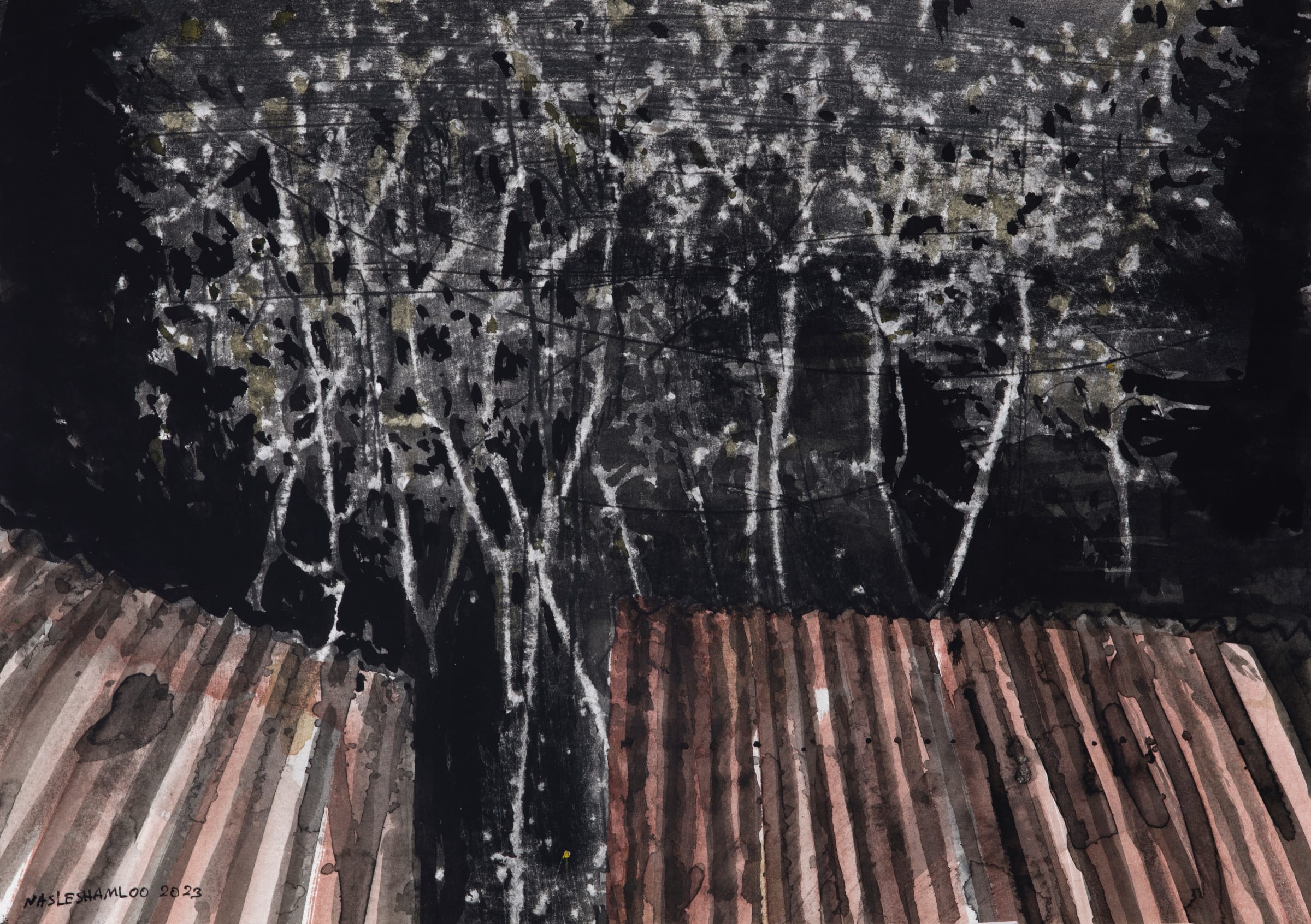 Abbas Nasle Shamloo, Enclosure 14, 2023 | SARAI Gallery