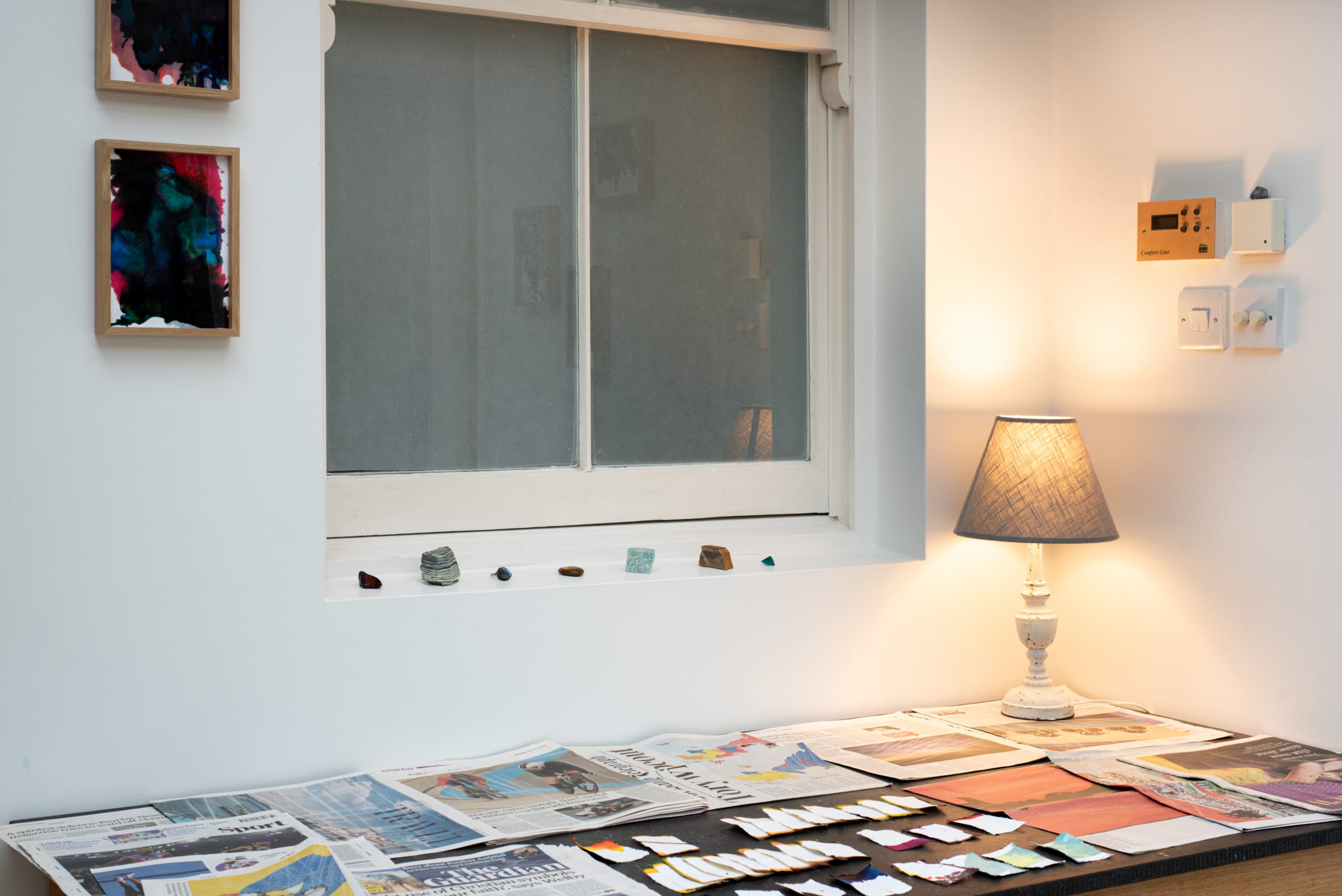 Sophie Hing Yee Cheung, CMYK Painting: Embodies Crystal, 2024 | Schoeni ...