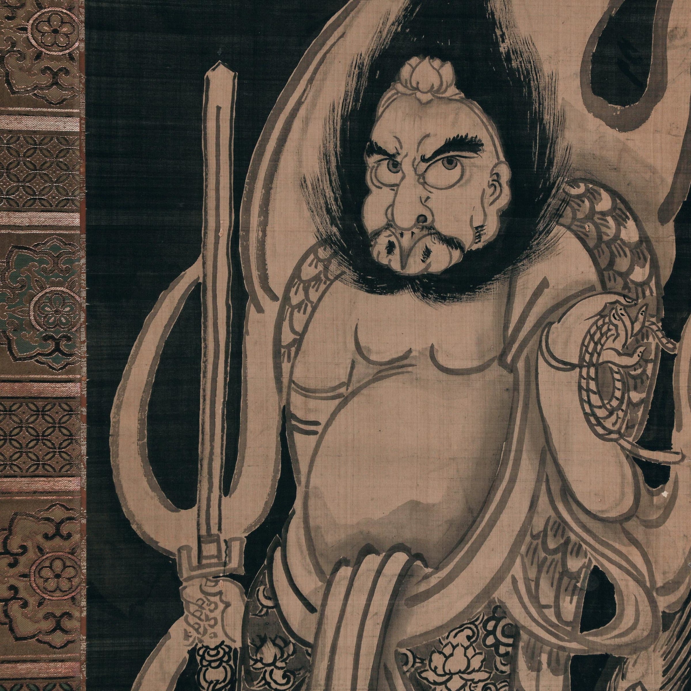 Hakuin Ekaku (1685–1768) , Great Avatar of Mount Akiba | WANOBI: Fine ...