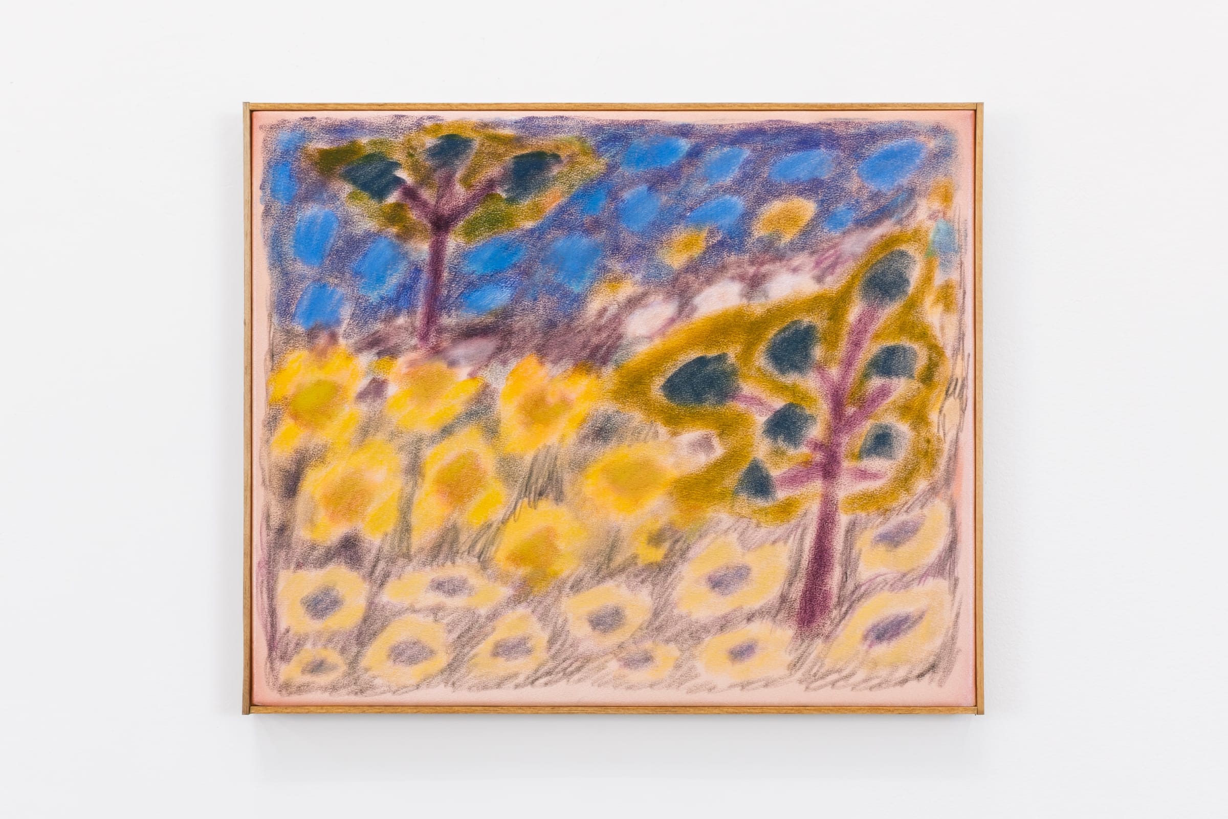 Larissa Lockshin, Untitled (Borealis Trail), 2025 | Nazarian / Curcio