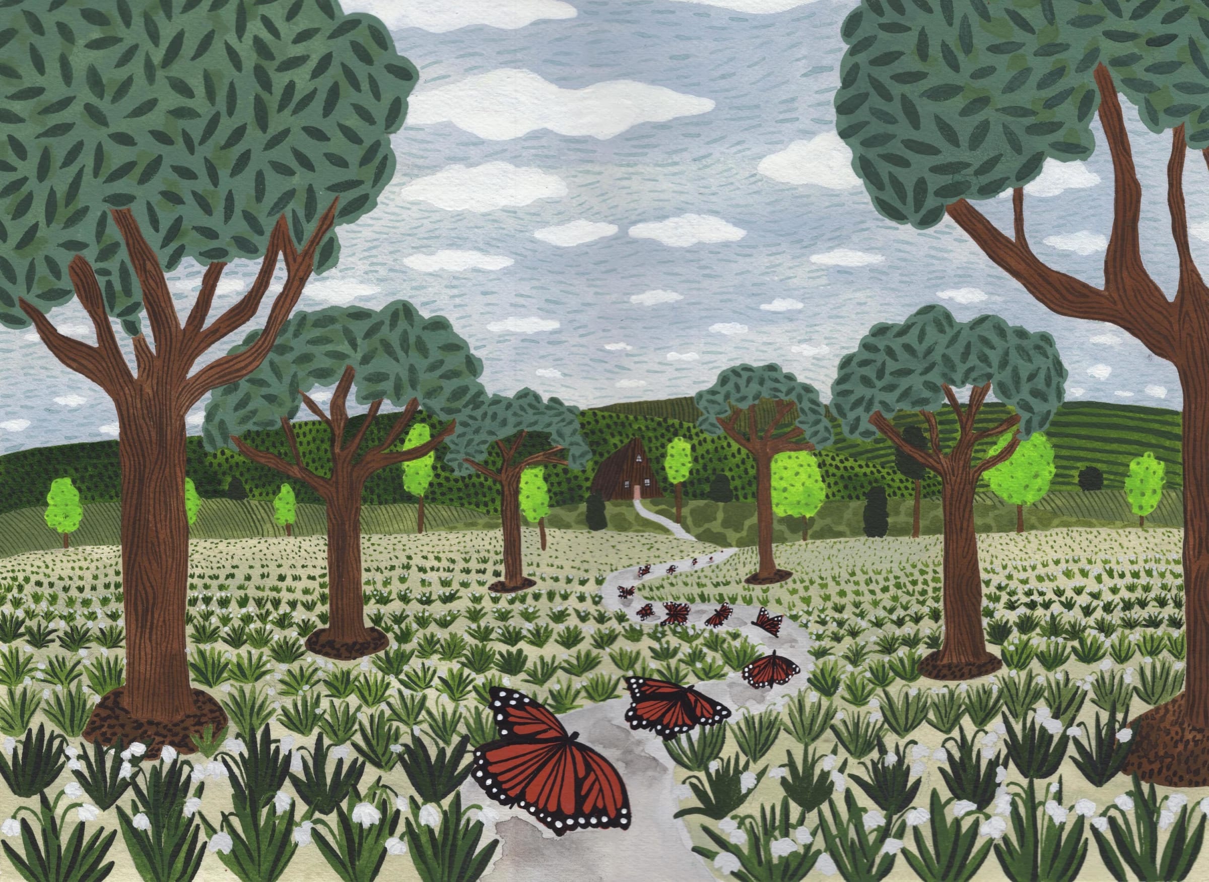 Sara Boccaccini Meadows, Snowdrop Fields, 2023 | Simard Bilodeau ...