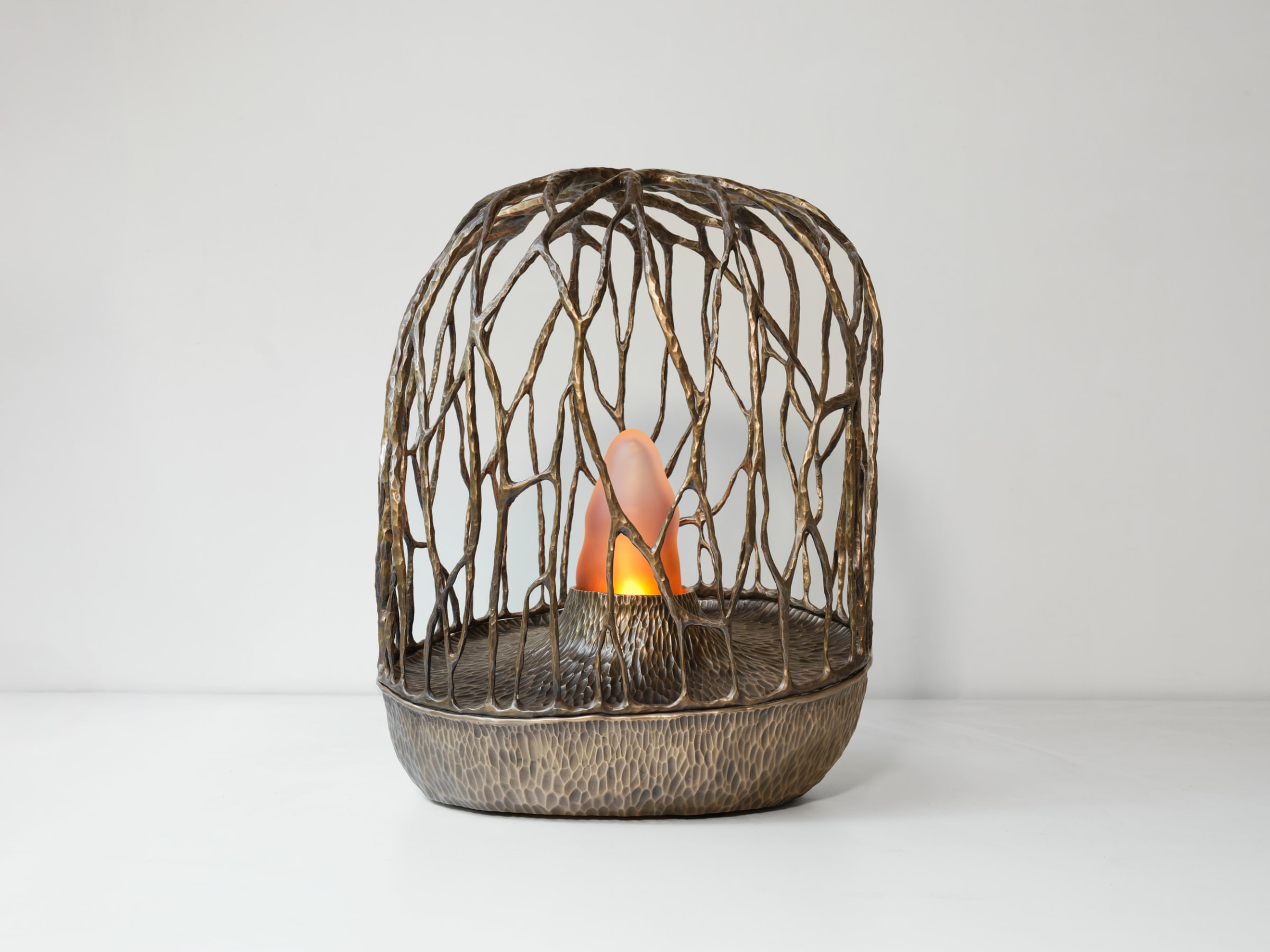 Julian Watts, Web Lamp, 2025 | Sarah Myerscough Gallery