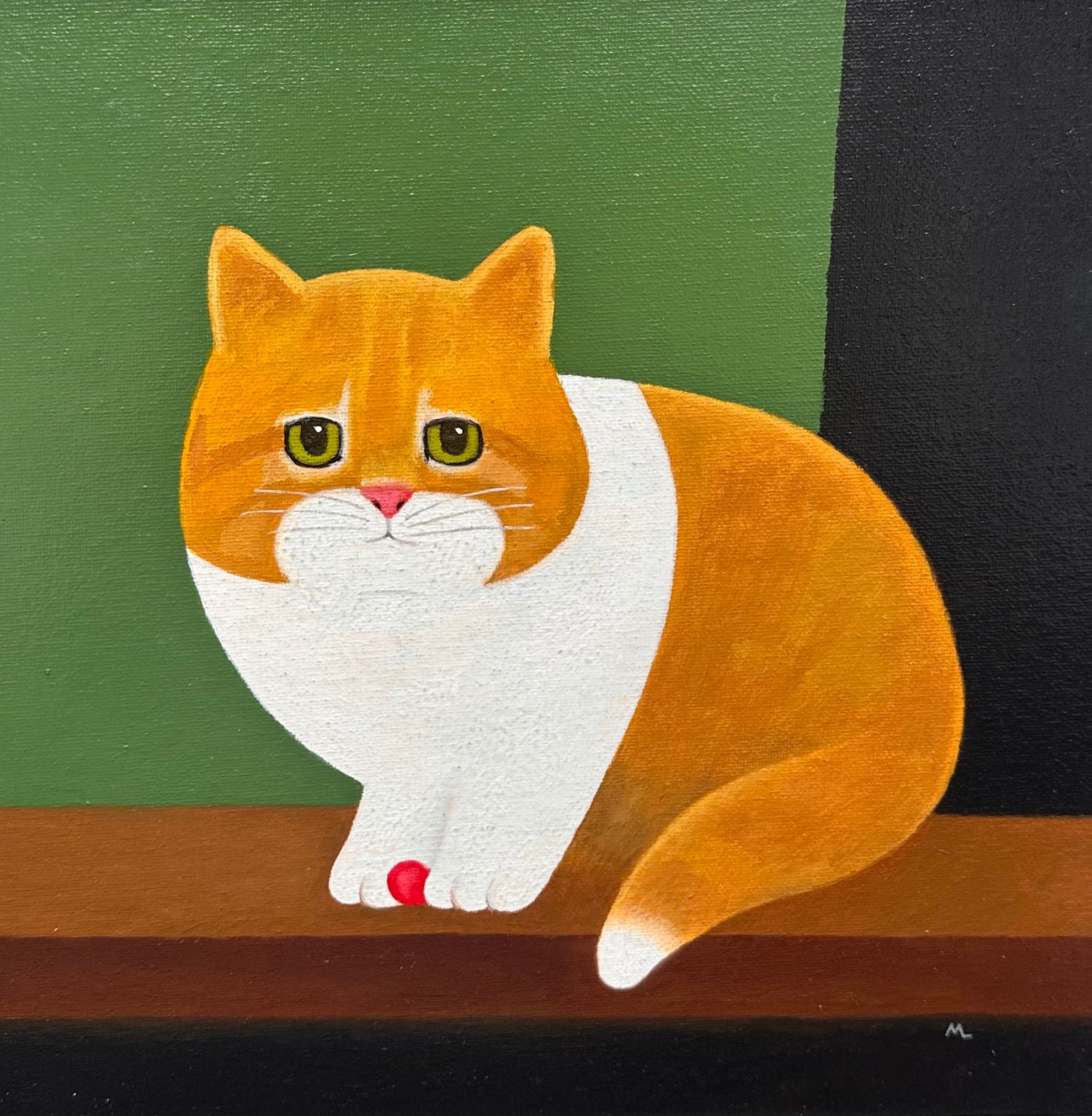 Martin Leman, Ginger with the Red Ball, 2024 | Soden Collection