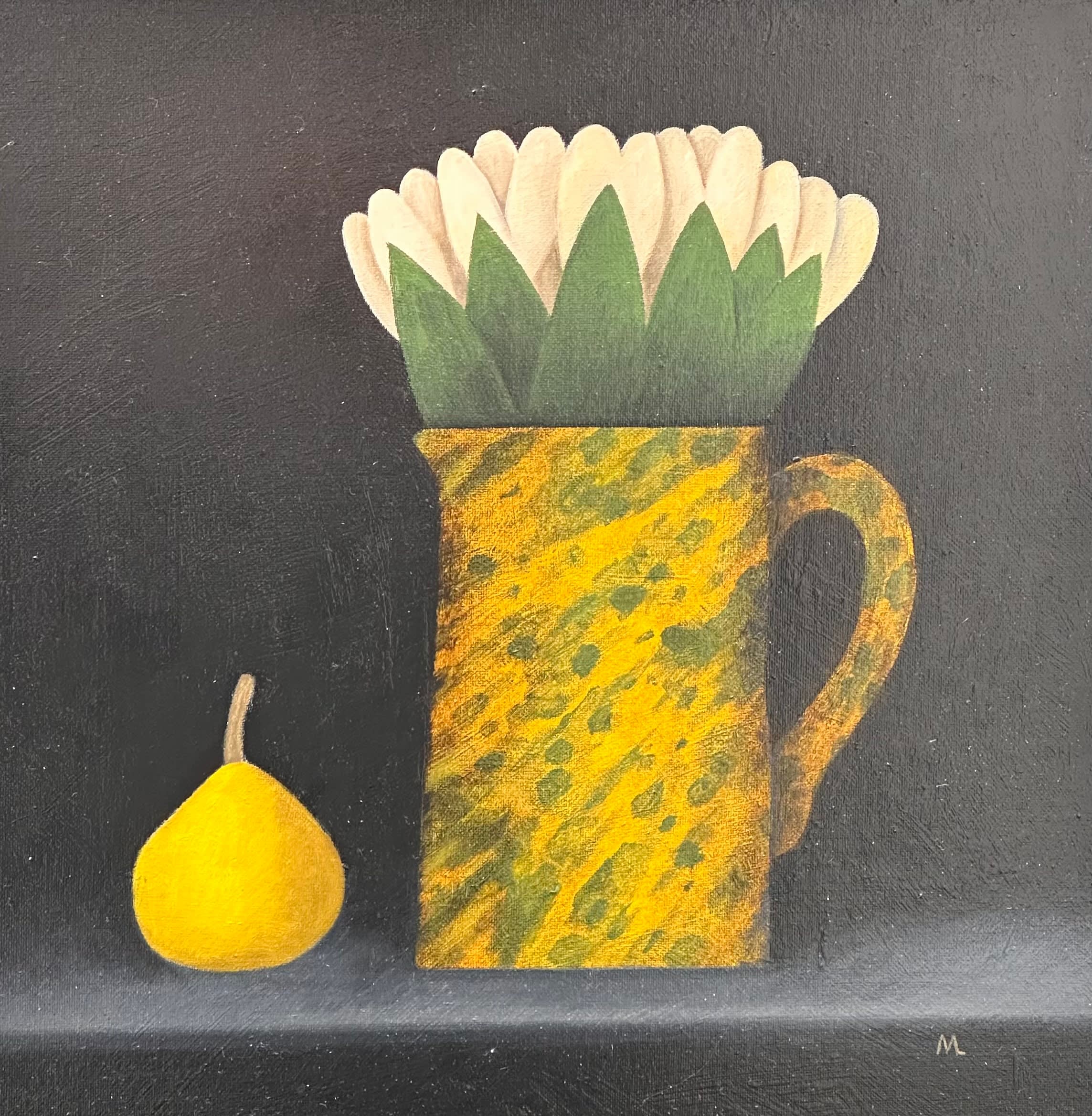 Martin Leman, Flowers with Pear, 2025 | Soden Collection