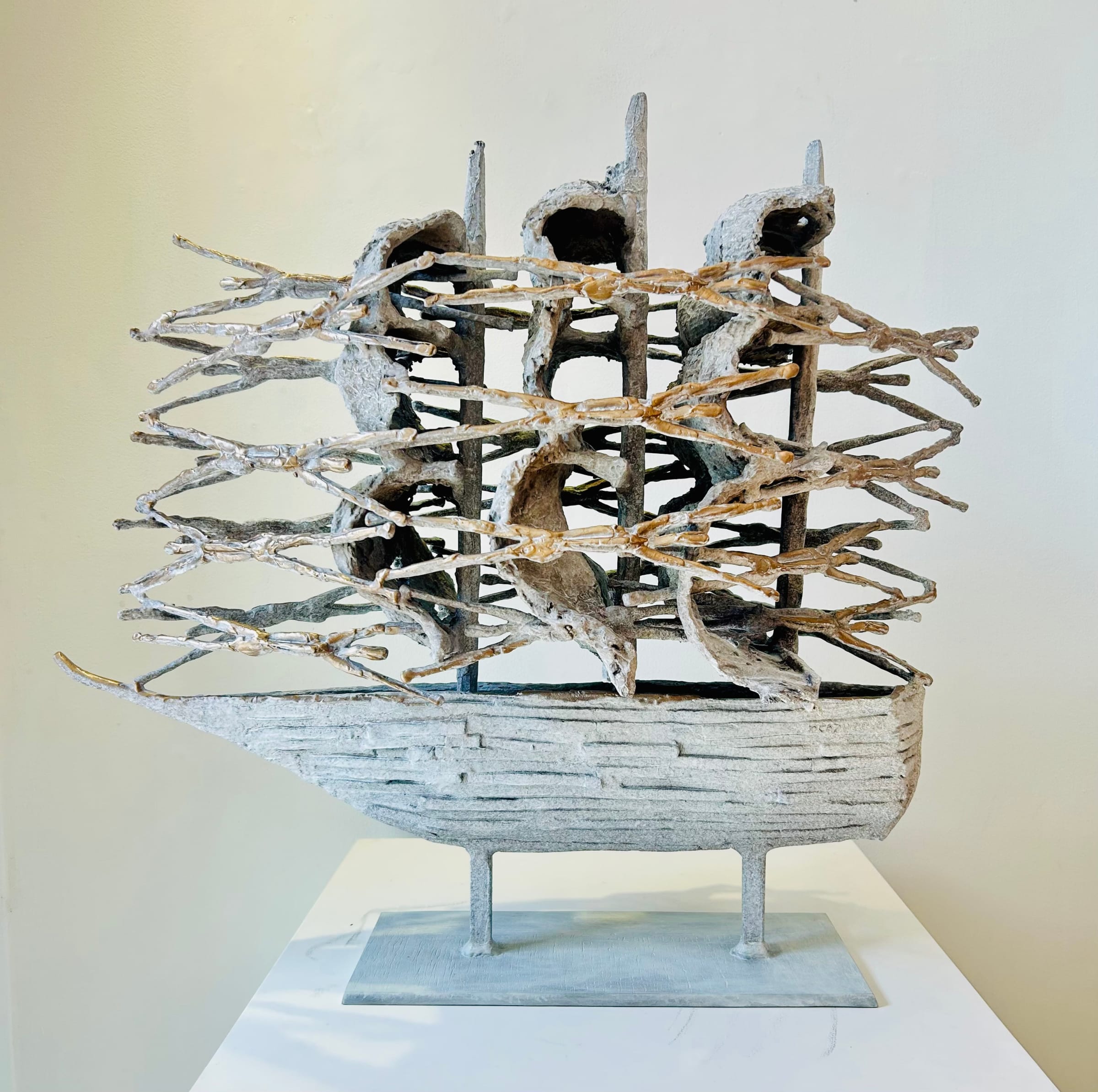 John Behan RHA, Clew Bay Famine Ship , 2025 | Solomon Fine Art