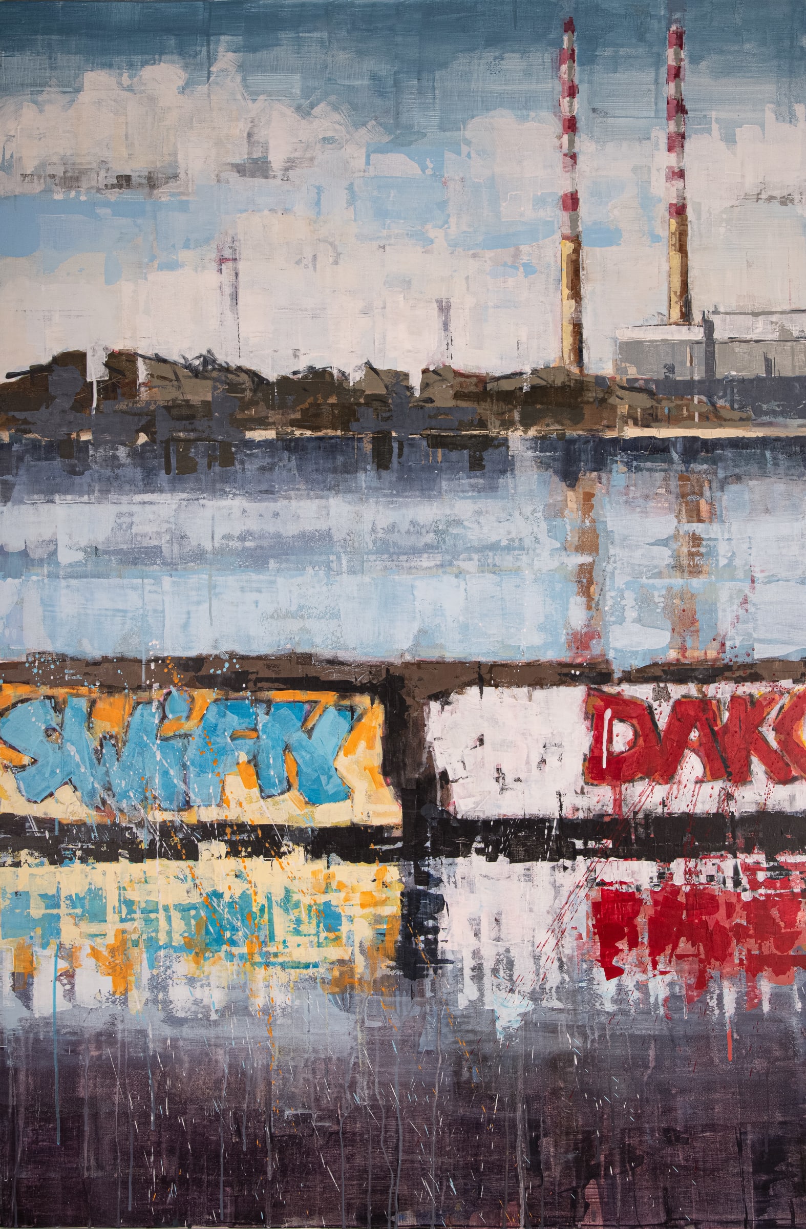 Bridget Flinn, Stacked Reflection | Solomon Fine Art