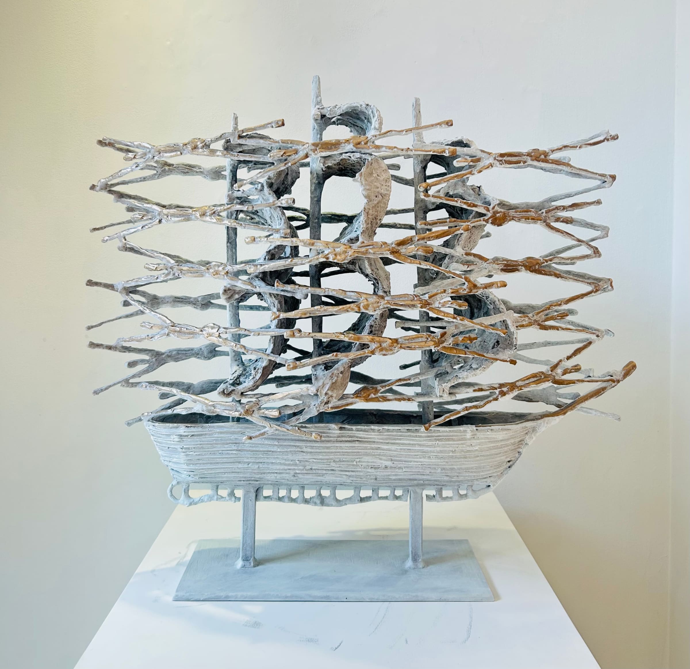 John Behan RHA, Clare Island Famine Ship , 2025 | Solomon Fine Art