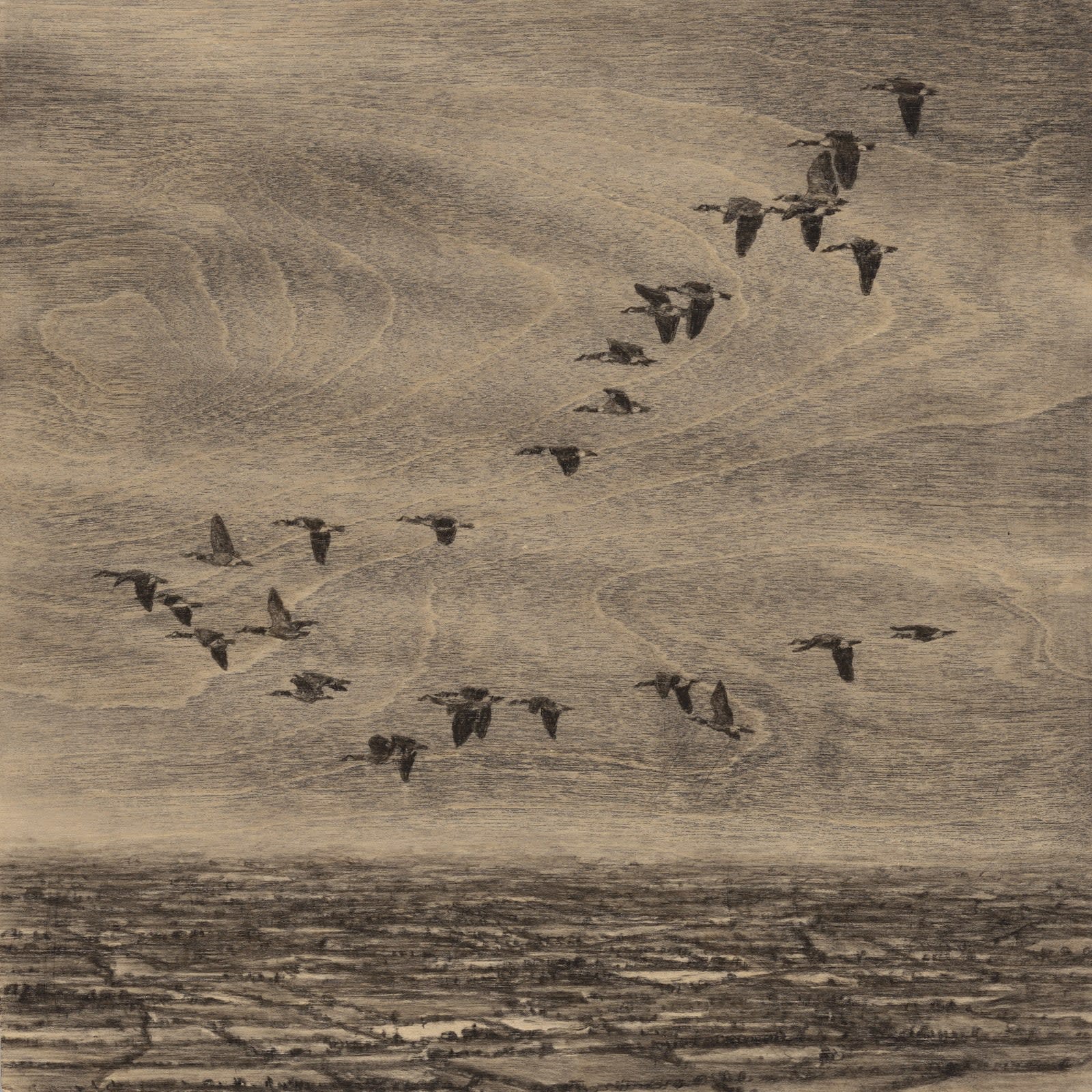 Michael Wann, Exodus, 2024 | Solomon Fine Art