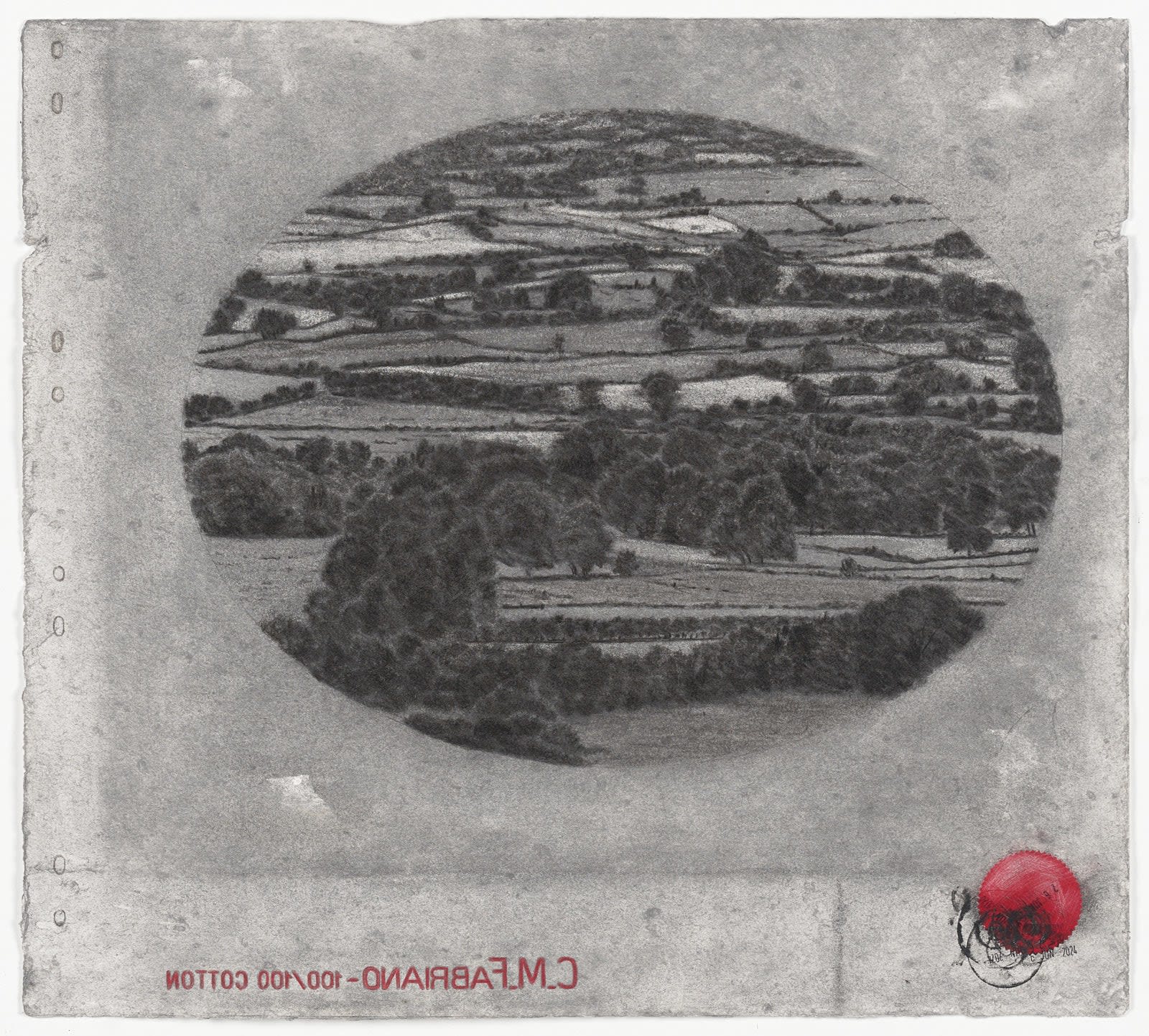 Michael Wann, Approved Landscape #1, 2024 | Solomon Fine Art