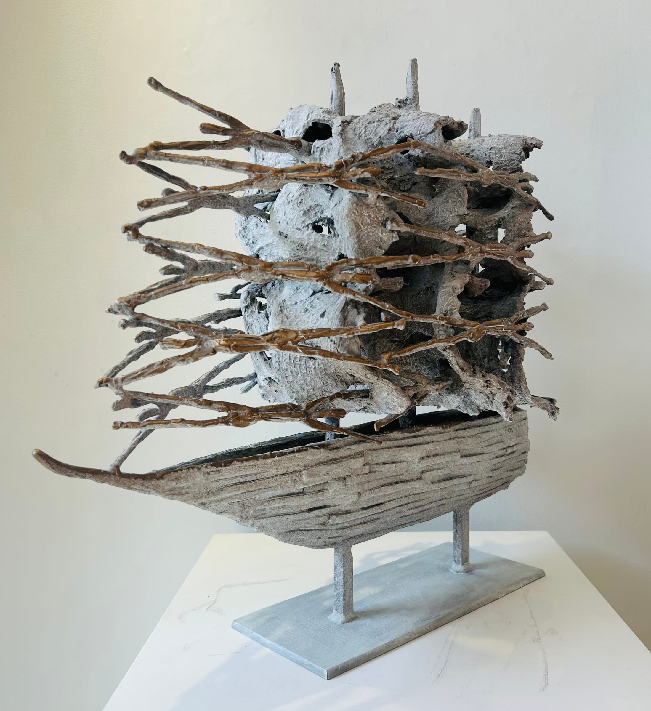 John Behan RHA, Clew Bay Famine Ship , 2025 | Solomon Fine Art