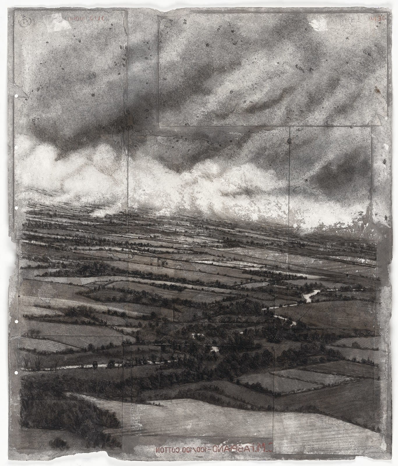 Michael Wann, Aerial 4, Banking Right Along the Barrow, 2024 | Solomon ...