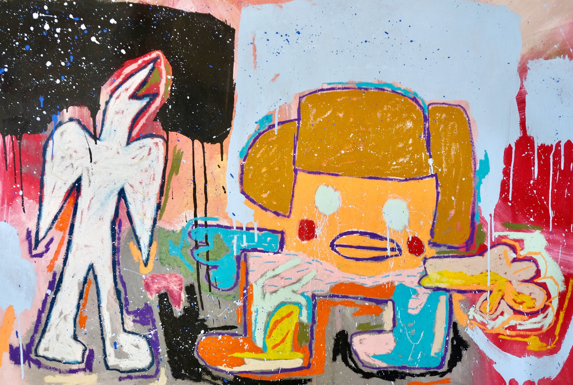 Adam Handler, My Girl And Eagle King, 2024 | Square One Gallery